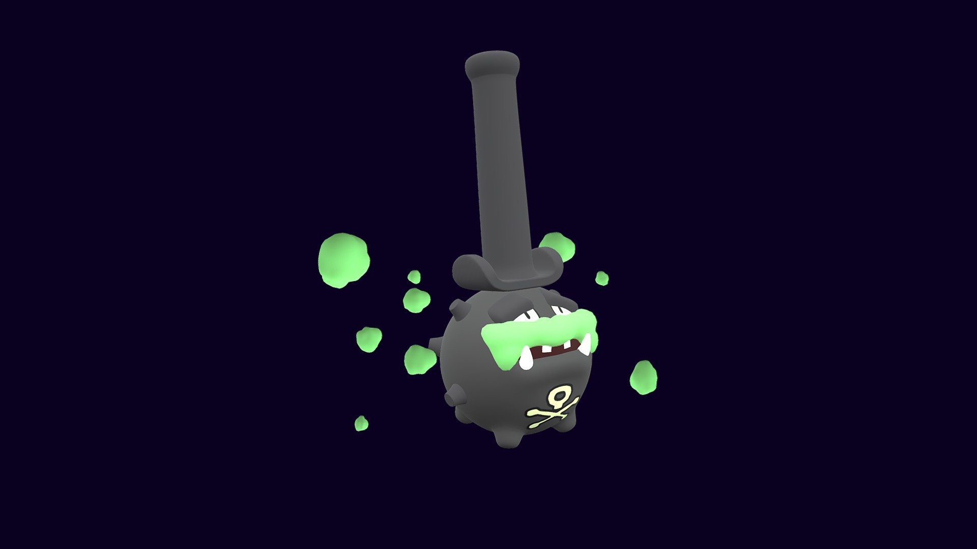 Galarian Koffing - Download Free 3D model by reactorous [71592d3 ...