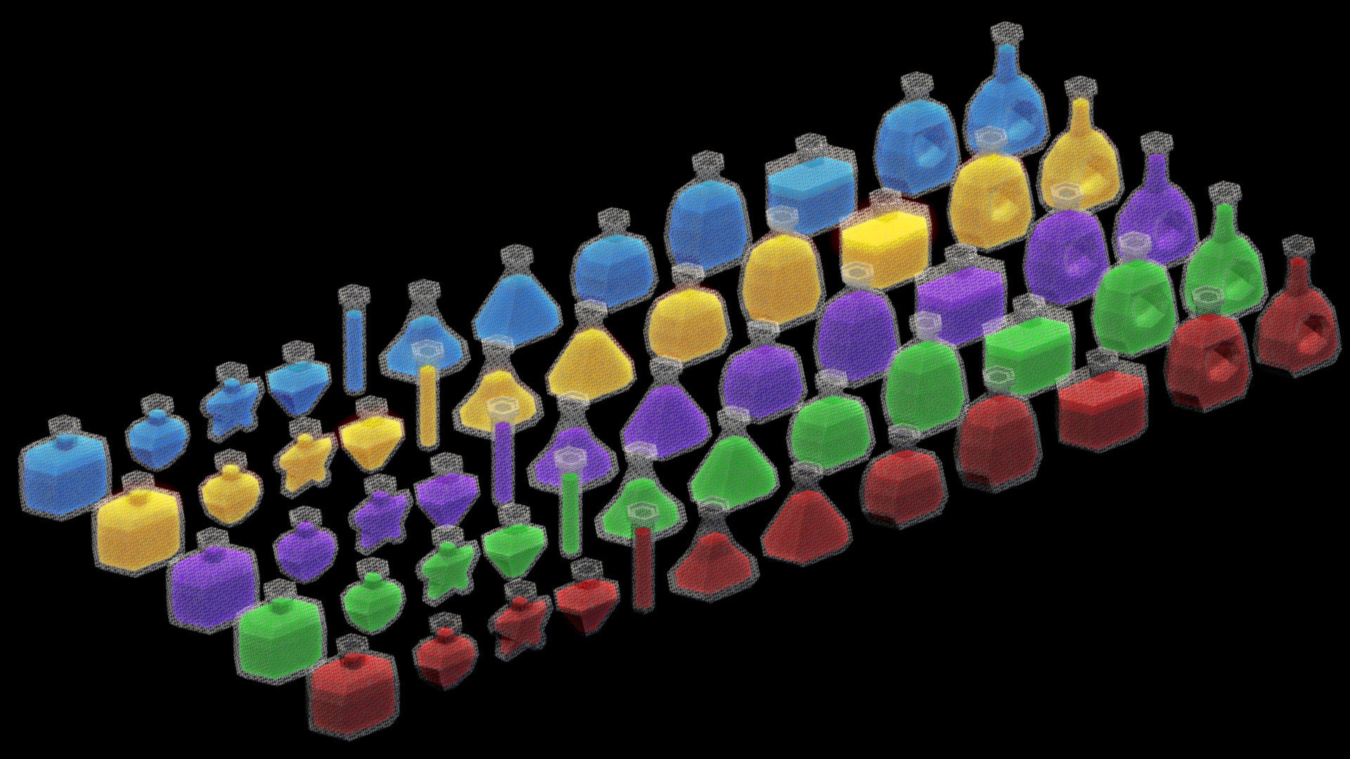 Low-Poly Potion Pack - Buy Royalty Free 3D model by Even Topland ...