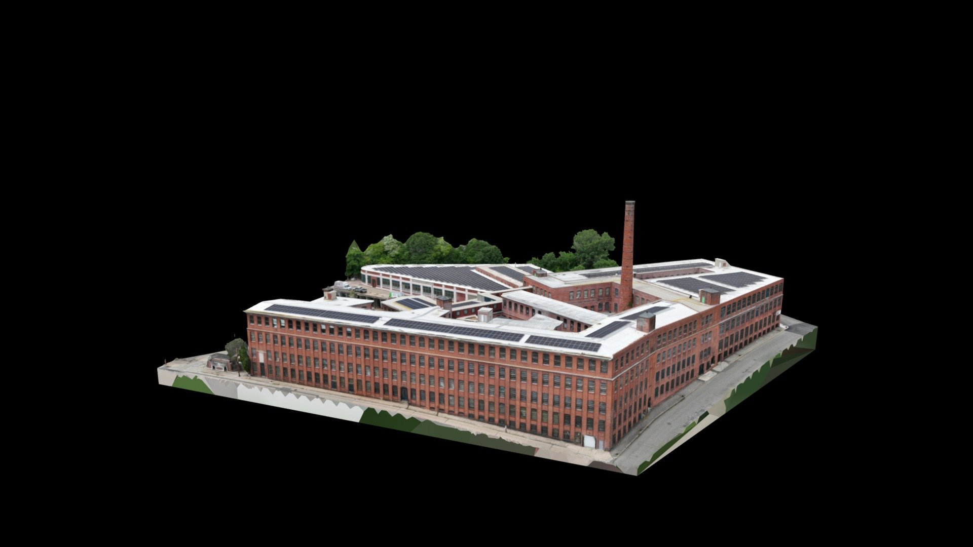Pond Street Mill, Woonsocket, RI 02895 - 3D model by gigapixdrone.com ...