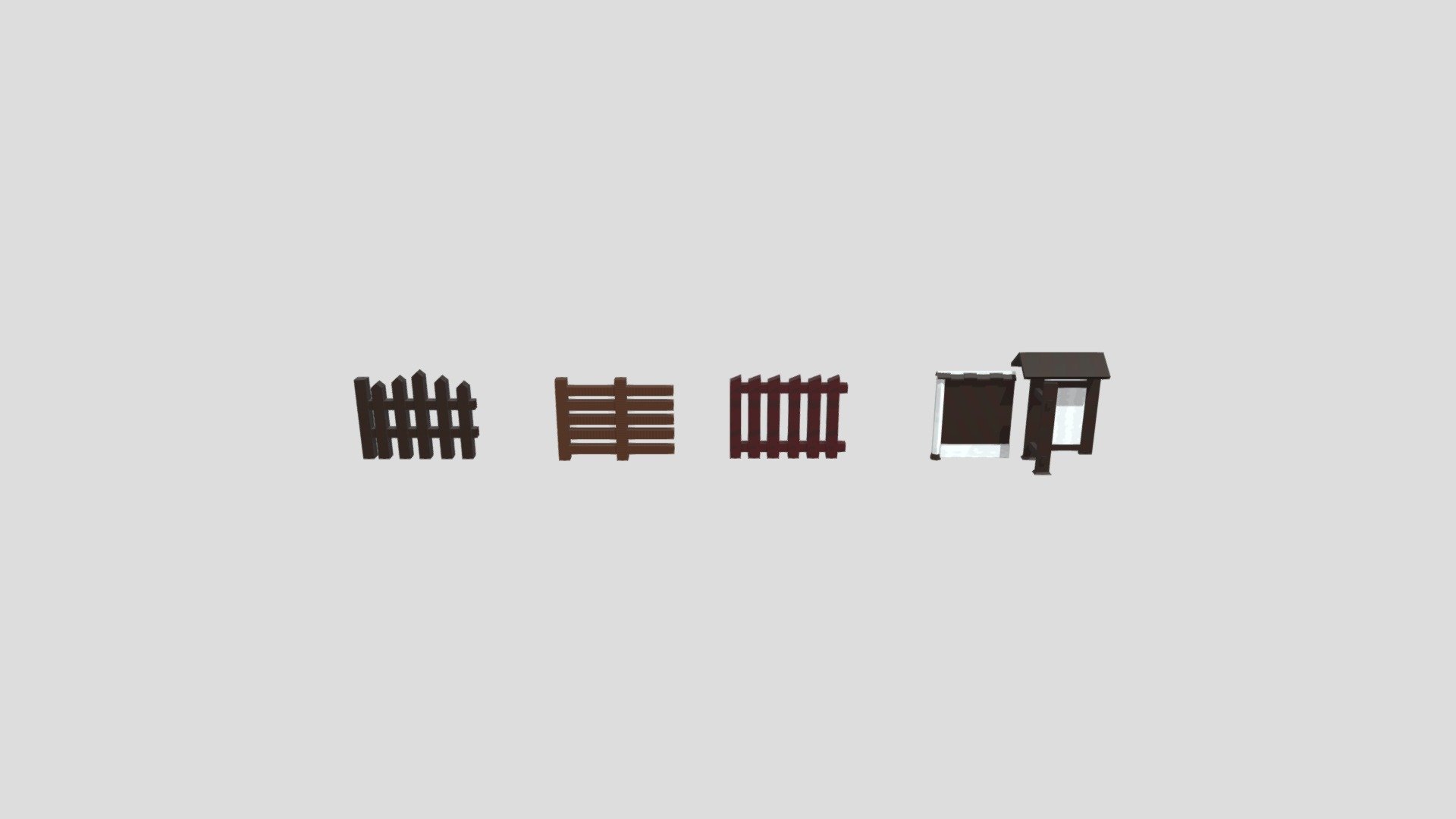 Cercado e cercas - Download Free 3D model by Derik_Nicolas [715c23e ...