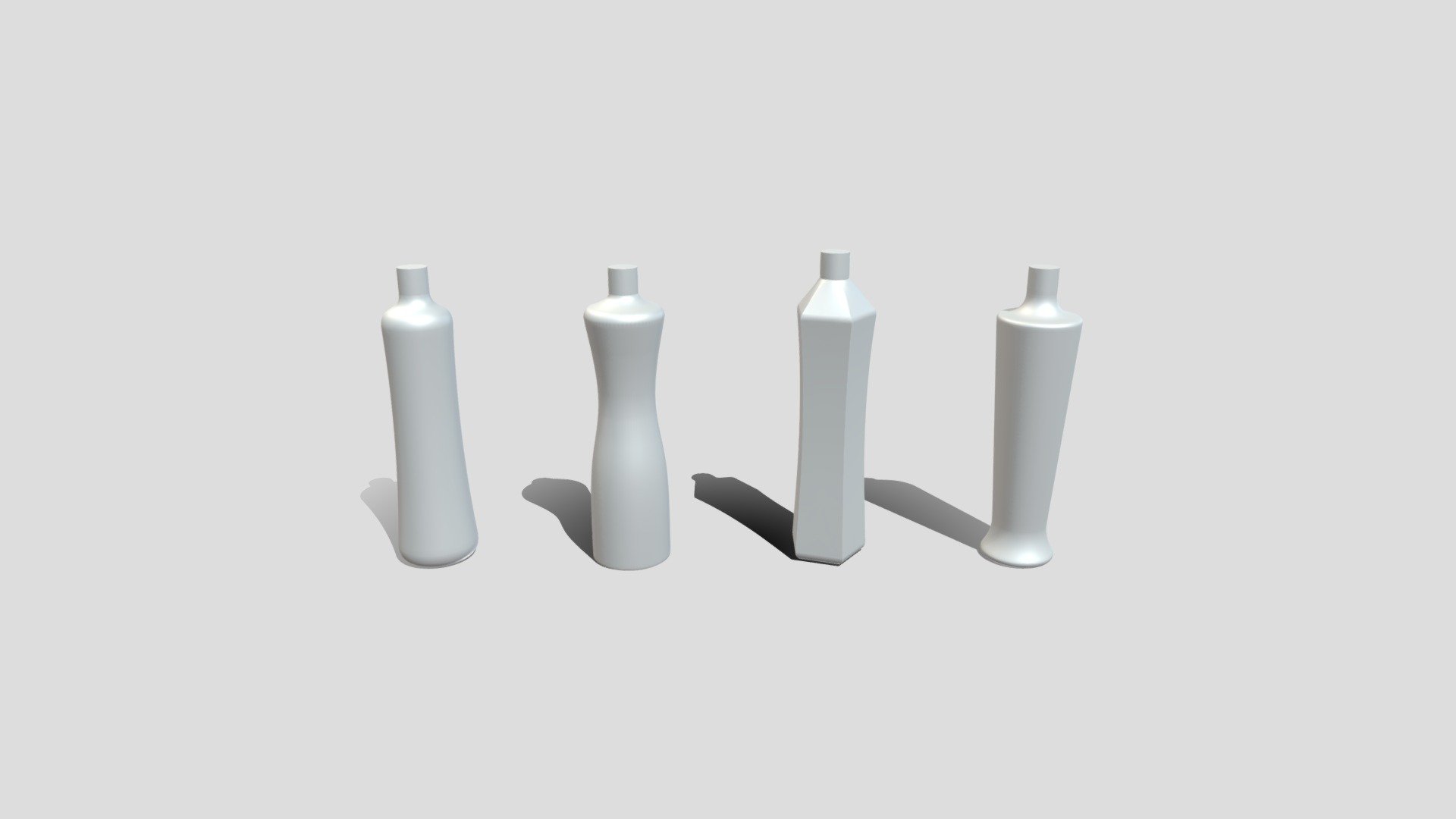 Simple bottles - 3D model by ar.venkatesh.ry [715c859] - Sketchfab