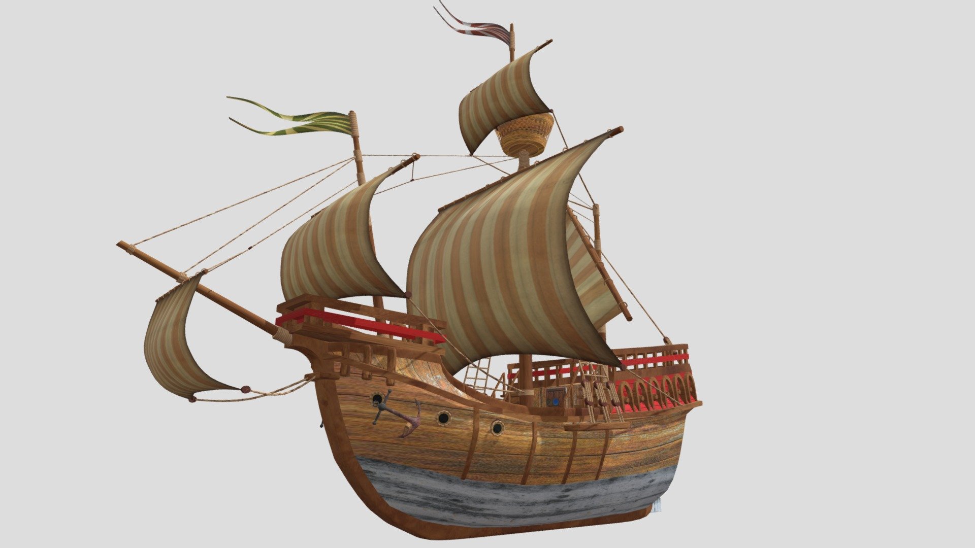 British Roundship - Download Free 3D model by gogiart (@agt14032013 ...