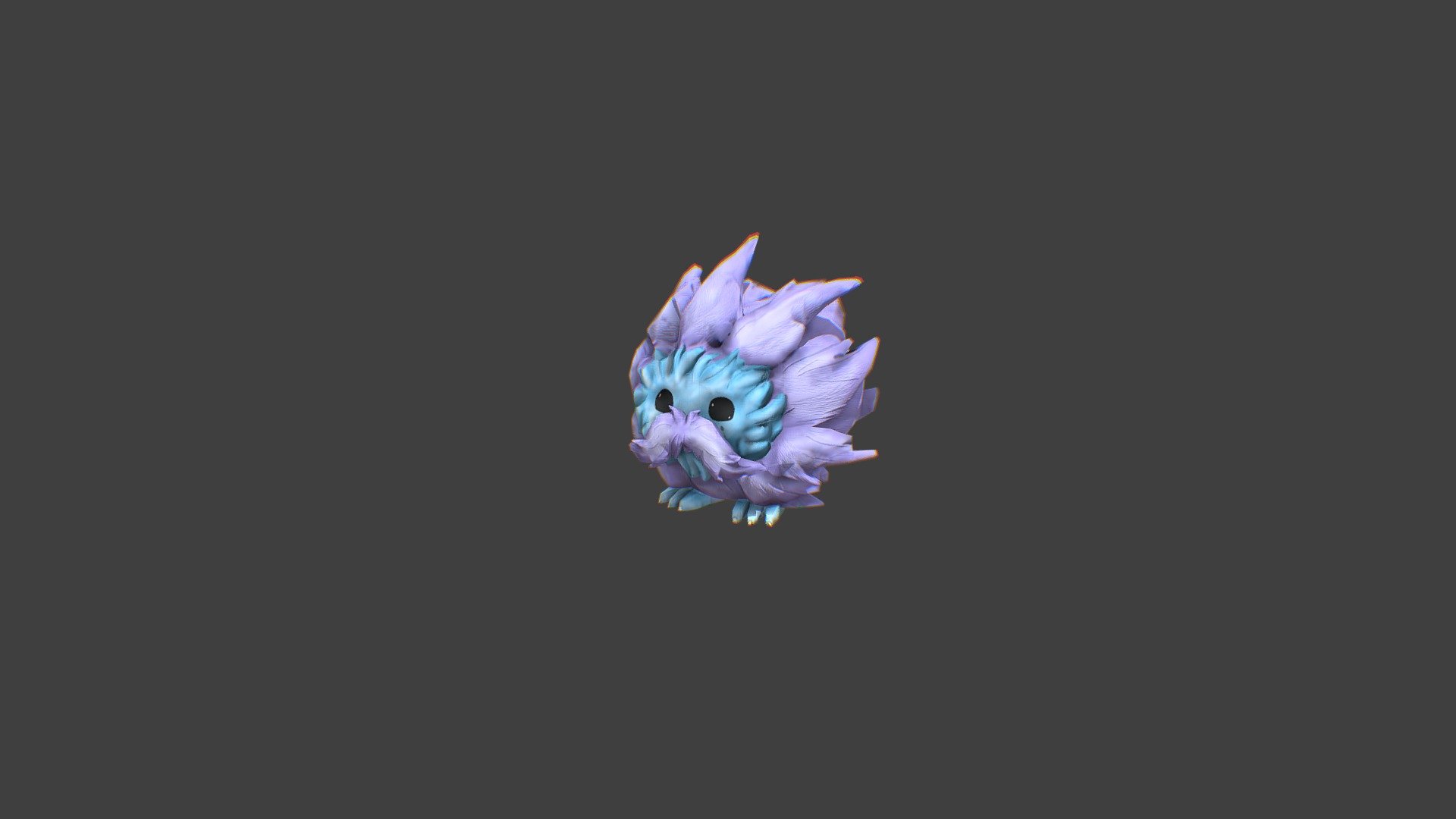 Baby Yeti winter monster - 3D model by Ardzz_3D (@ardabangsa3) [71612b5 ...