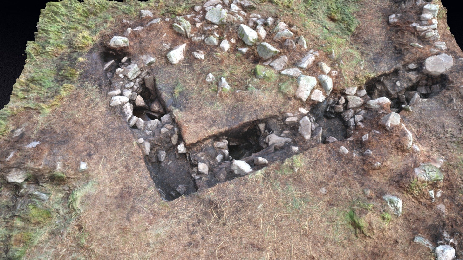 Loch nan Deala Crannog, Trench 1 - Download Free 3D model by University ...