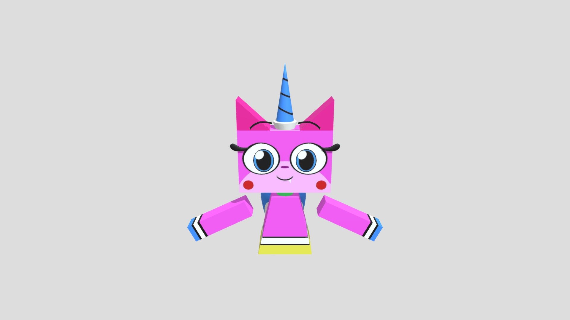 Unikitty! - Download Free 3D model by Demo23 (@edinsonbello16) [7161b6f ...