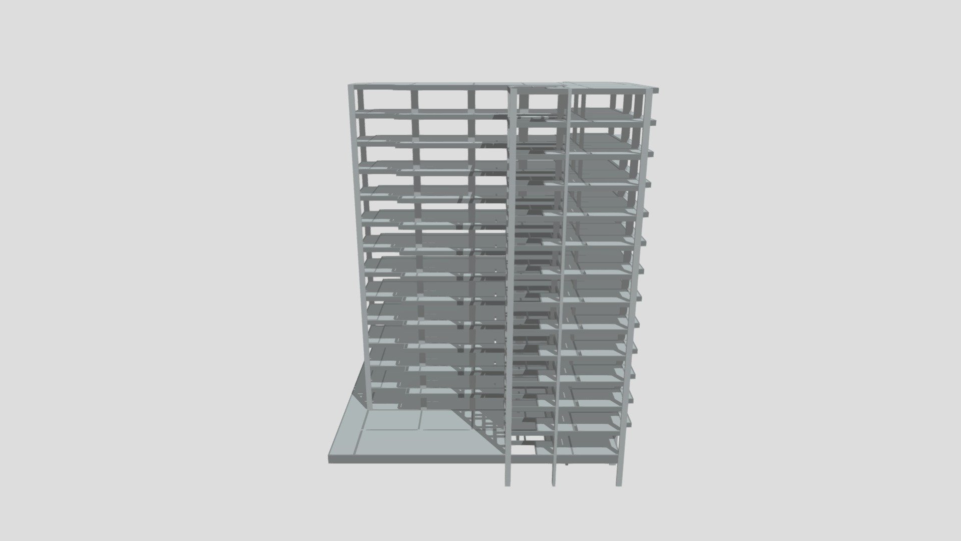 EDIFICIO MACHADO DE ASSIS - 3D model by wetterlt [7163299] - Sketchfab