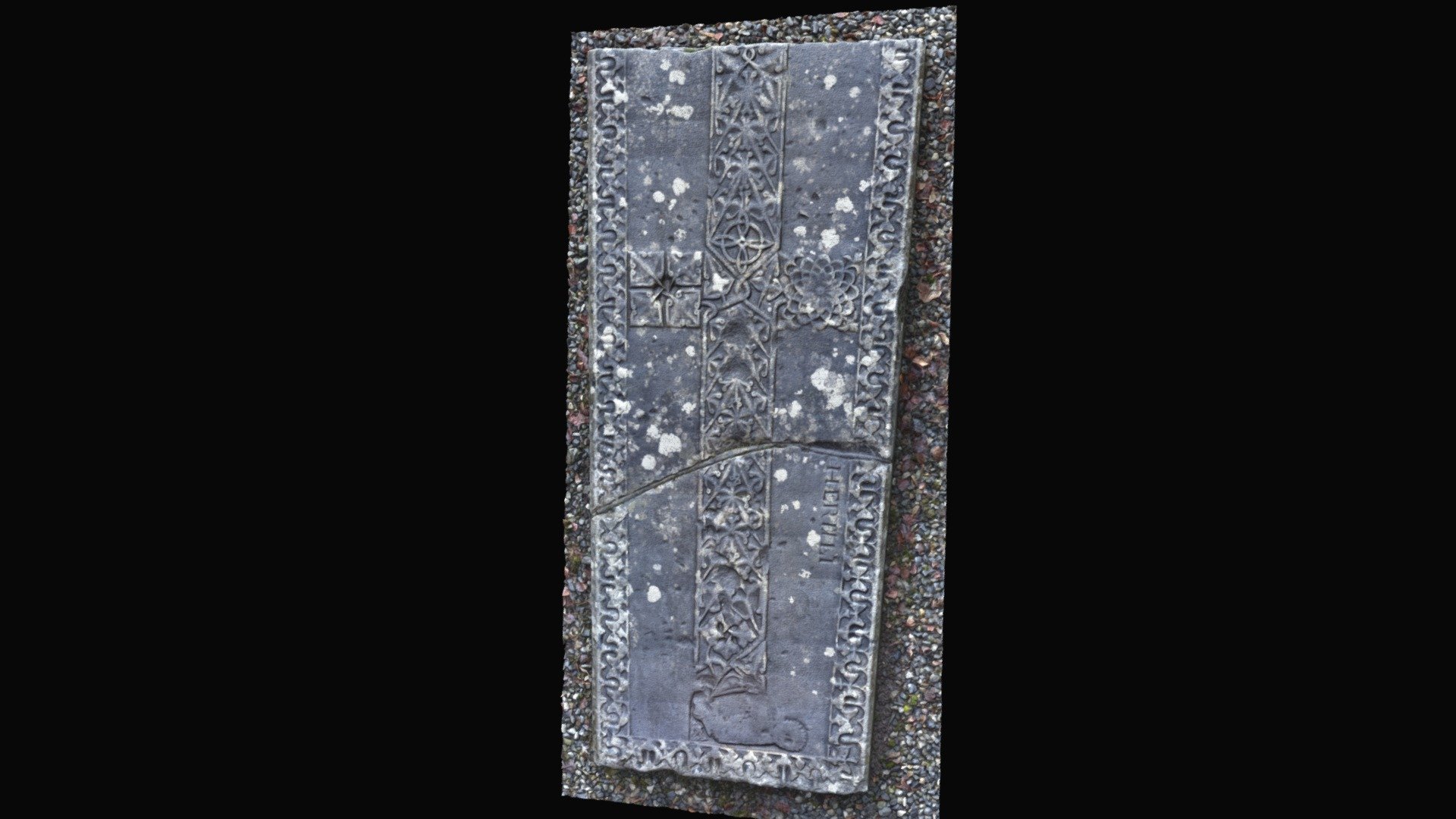 Portumna Graveslab (GA127-019002-) - Download Free 3D model by ...