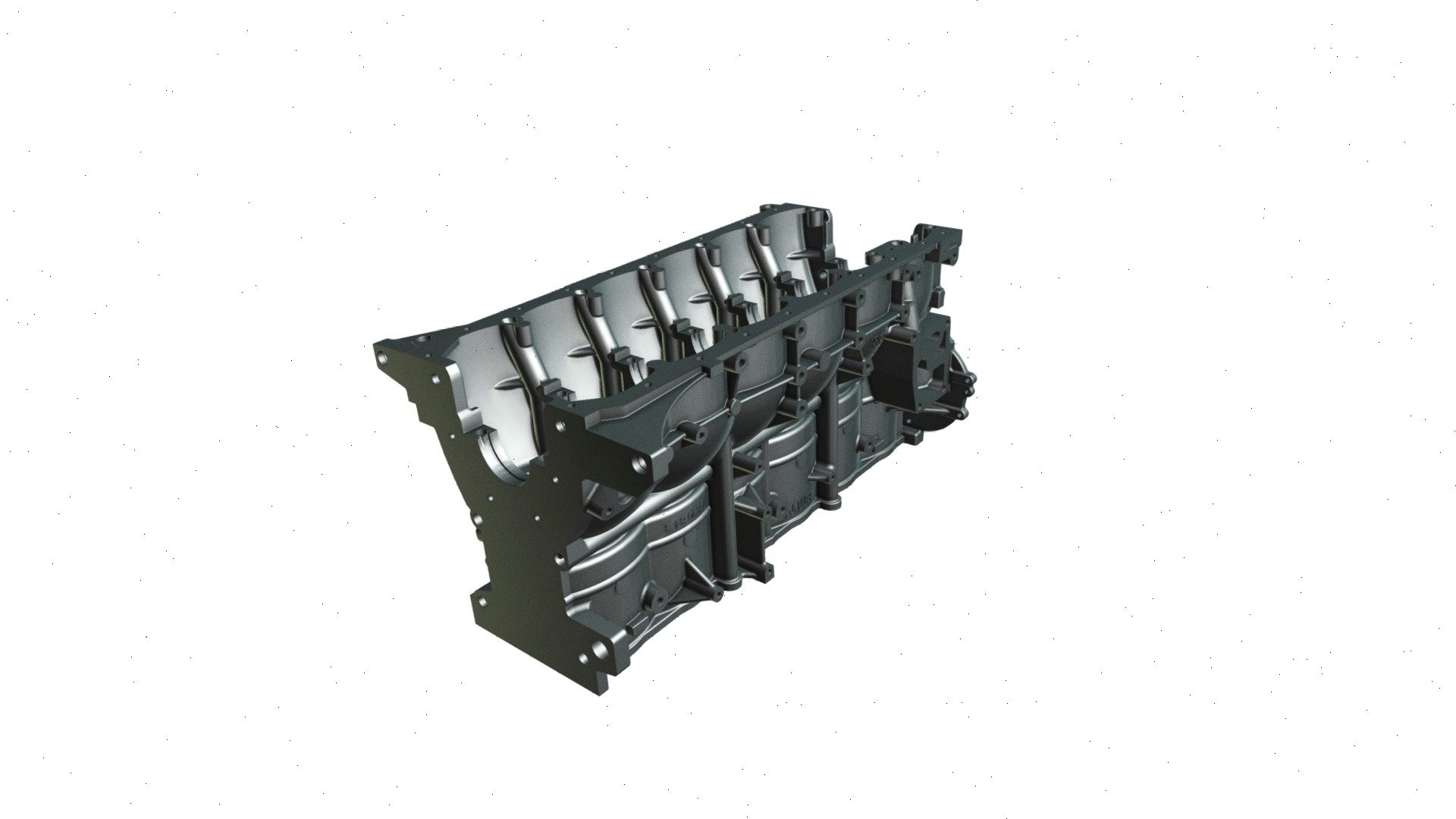 2004 BMW M3 S54 Cylinder Block - 3D model by Altrous [7164991] - Sketchfab