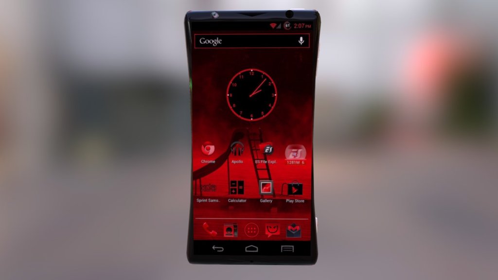 Smartphone - 3D model by Jonny Paes (@jonnypaes) [7165d6e] - Sketchfab