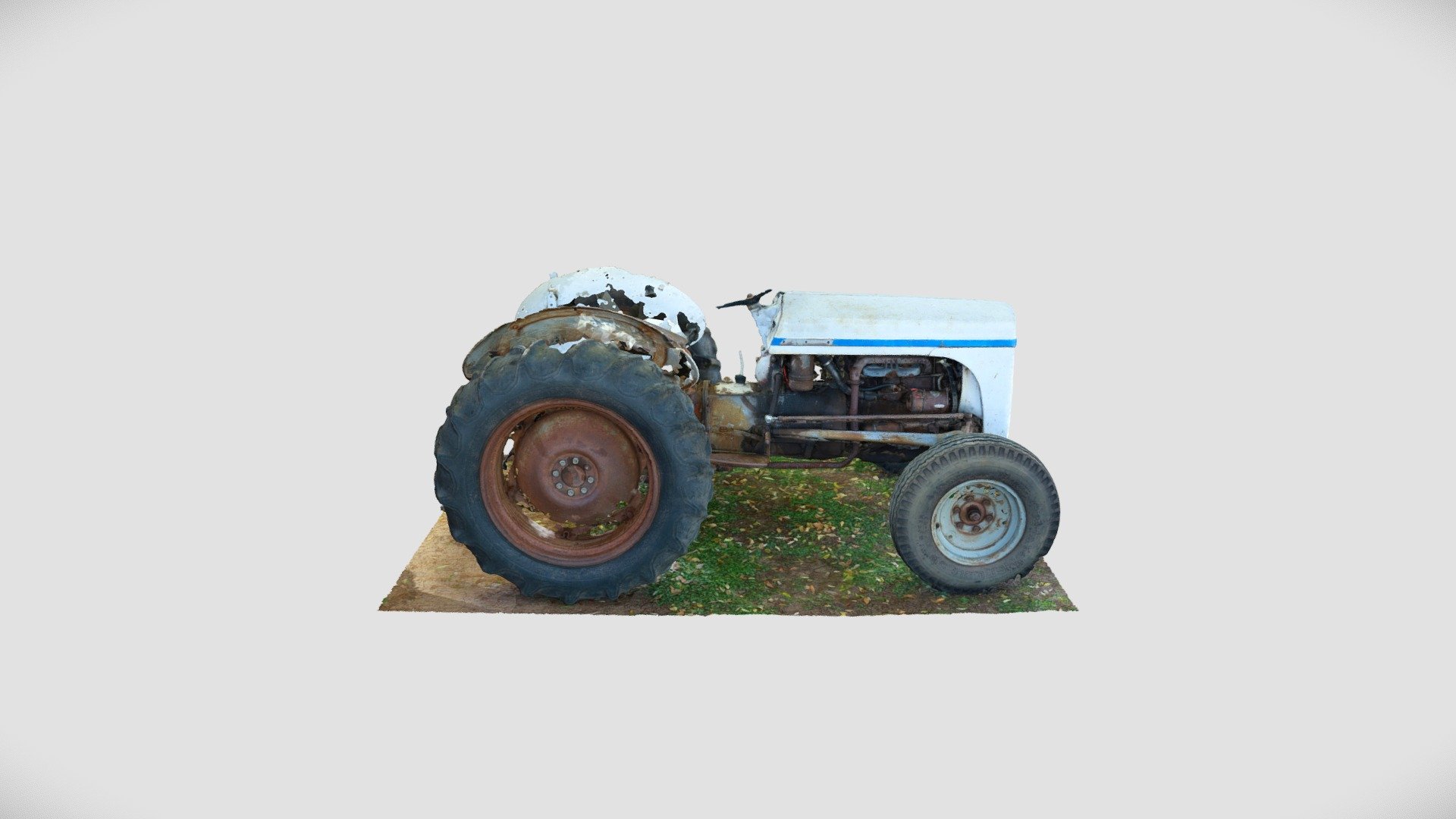 1951 Ferguson Tractor - Buy Royalty Free 3D model by Todd Mowen ...