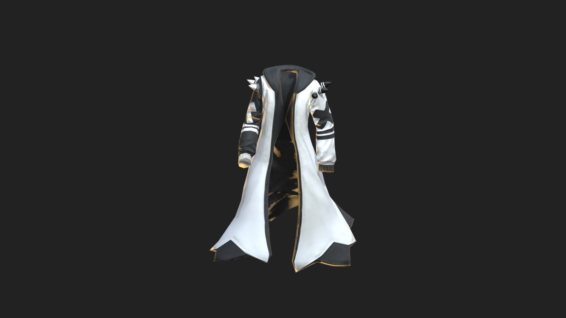 Ghost Jacket - 3D model by BEASTinWHITE (@sflugrad) [71660cc] - Sketchfab