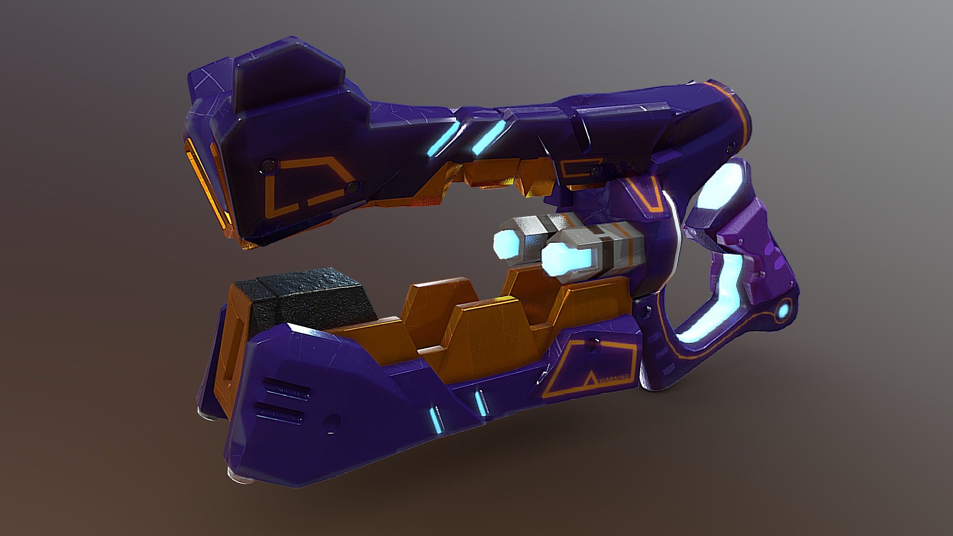 Tesla Rifle - Download Free 3D model by giuseppe302 [71670e1] - Sketchfab