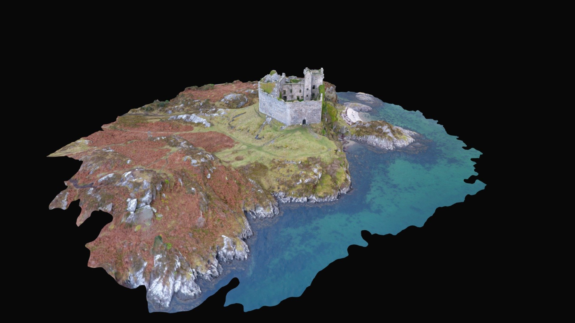 Castle Tioram-Pix4D Model - 3D model by onlymeandyd [7167115] - Sketchfab