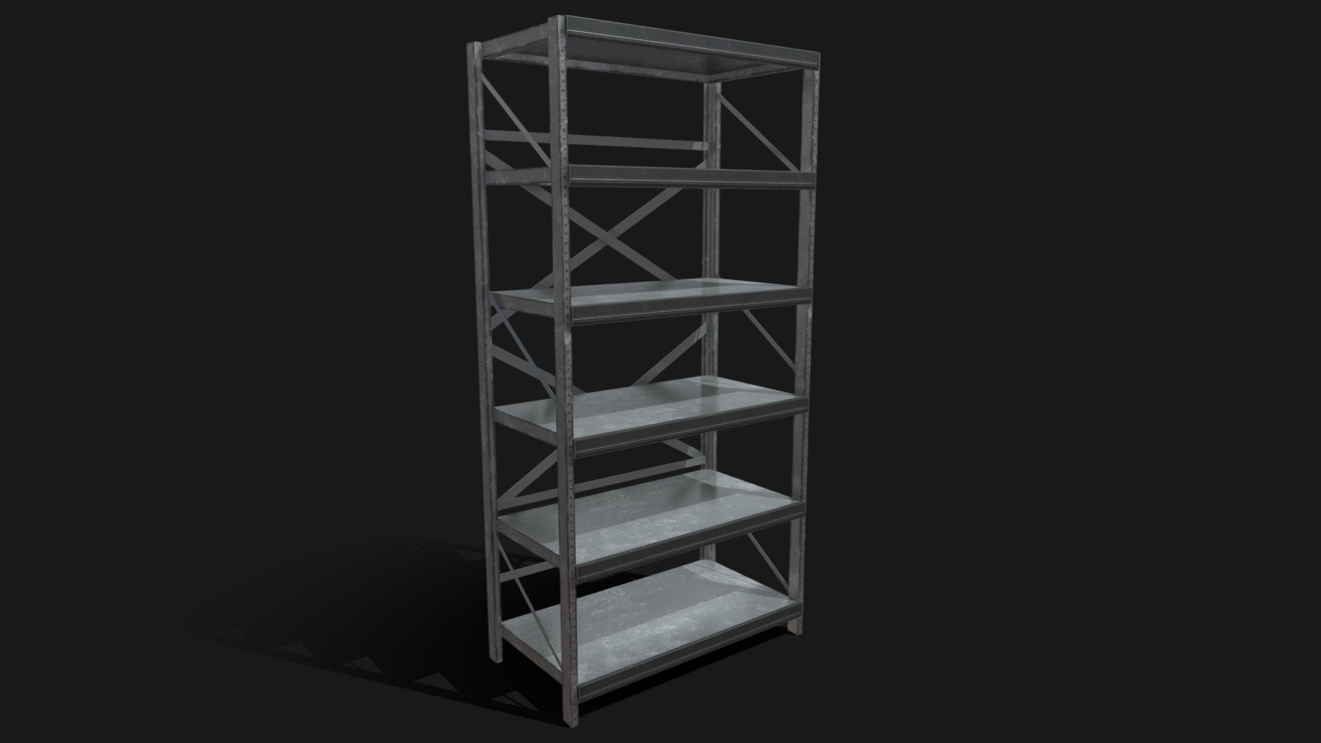 Metal Shelf - Download Free 3D model by Cabopitus (@alaincasanovas ...