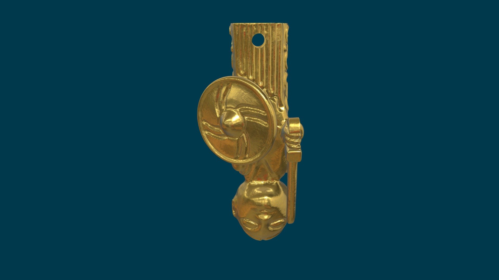 Valkyrie Dreadlock version - 3D model by Ravengaard Jewelry ...