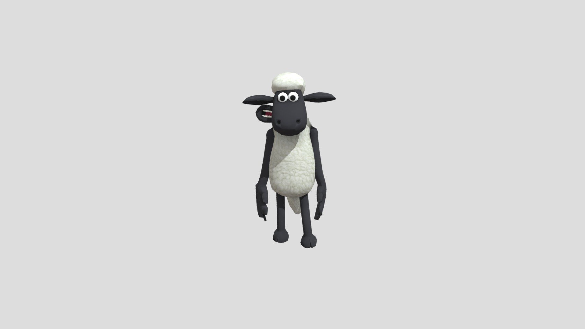 Shaun The Sheep Gangnam Style - Download Free 3D model by 3D by Renato👽 ...