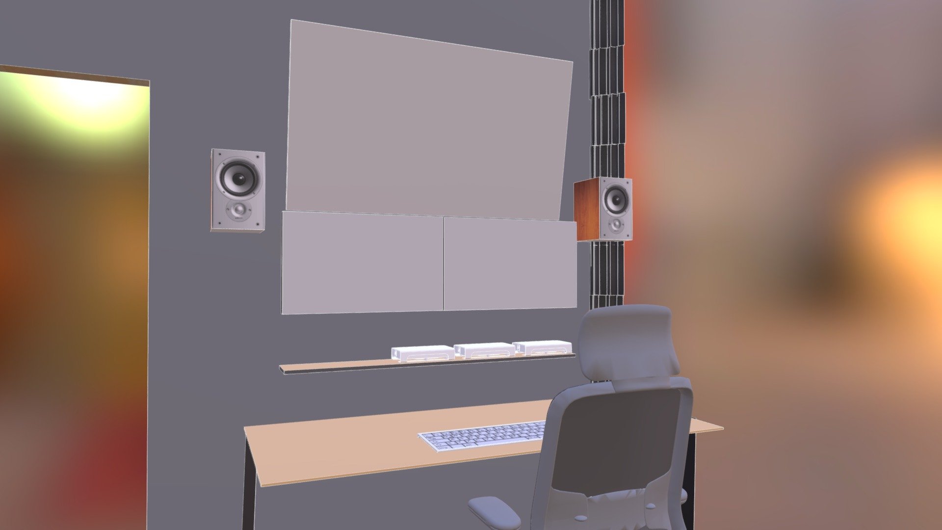 Edit Room - 3D model by youngjo6 [71695ae] - Sketchfab