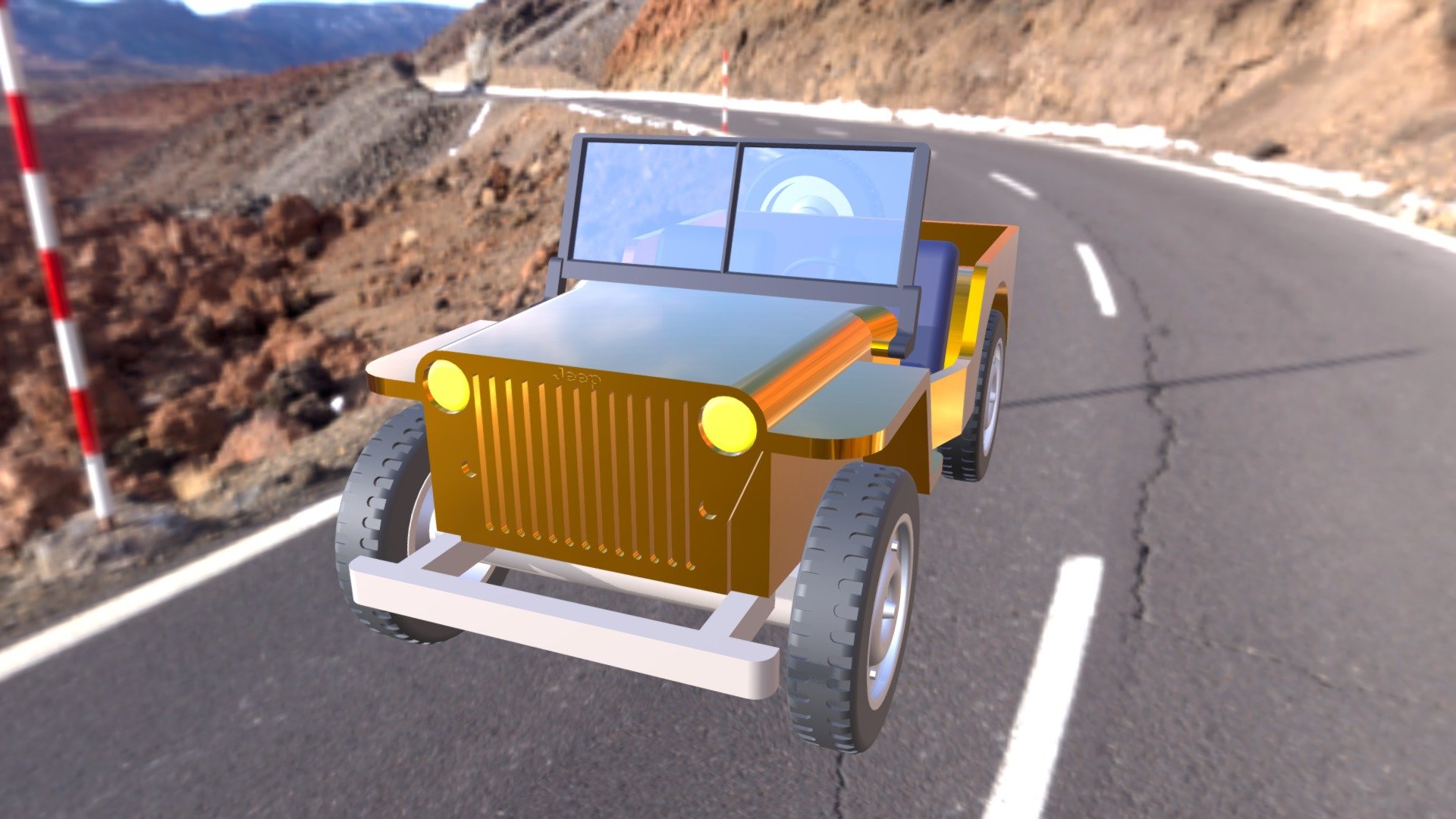 Jeep - Download Free 3D model by Steven Samuel (@spsvision) [716a6a9 ...