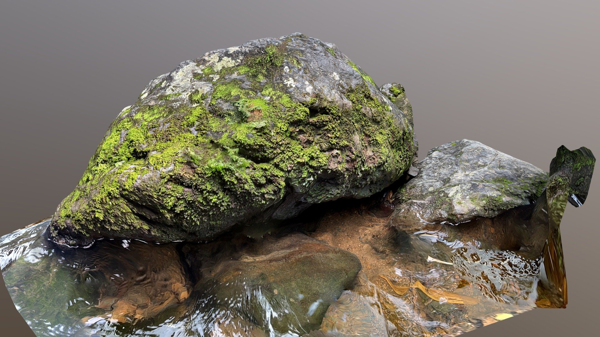 Waterfall Rock 5 (Scaniverse) - Download Free 3D model by JFN (@db4 ...
