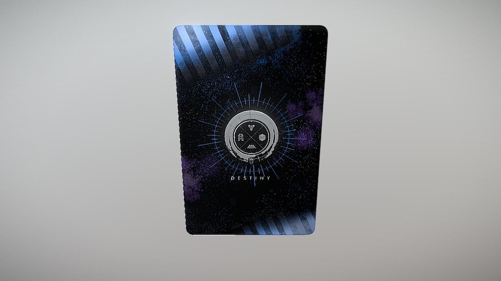 Destiny Cardback - 3D model by TheOkapi [716caf5] - Sketchfab