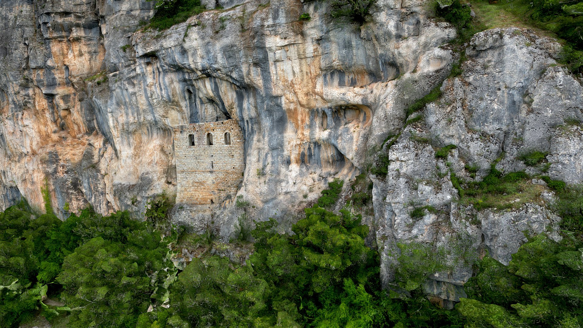 Chateau des Anglais à Brengues 46 (France) 2023 - 3D model by ...