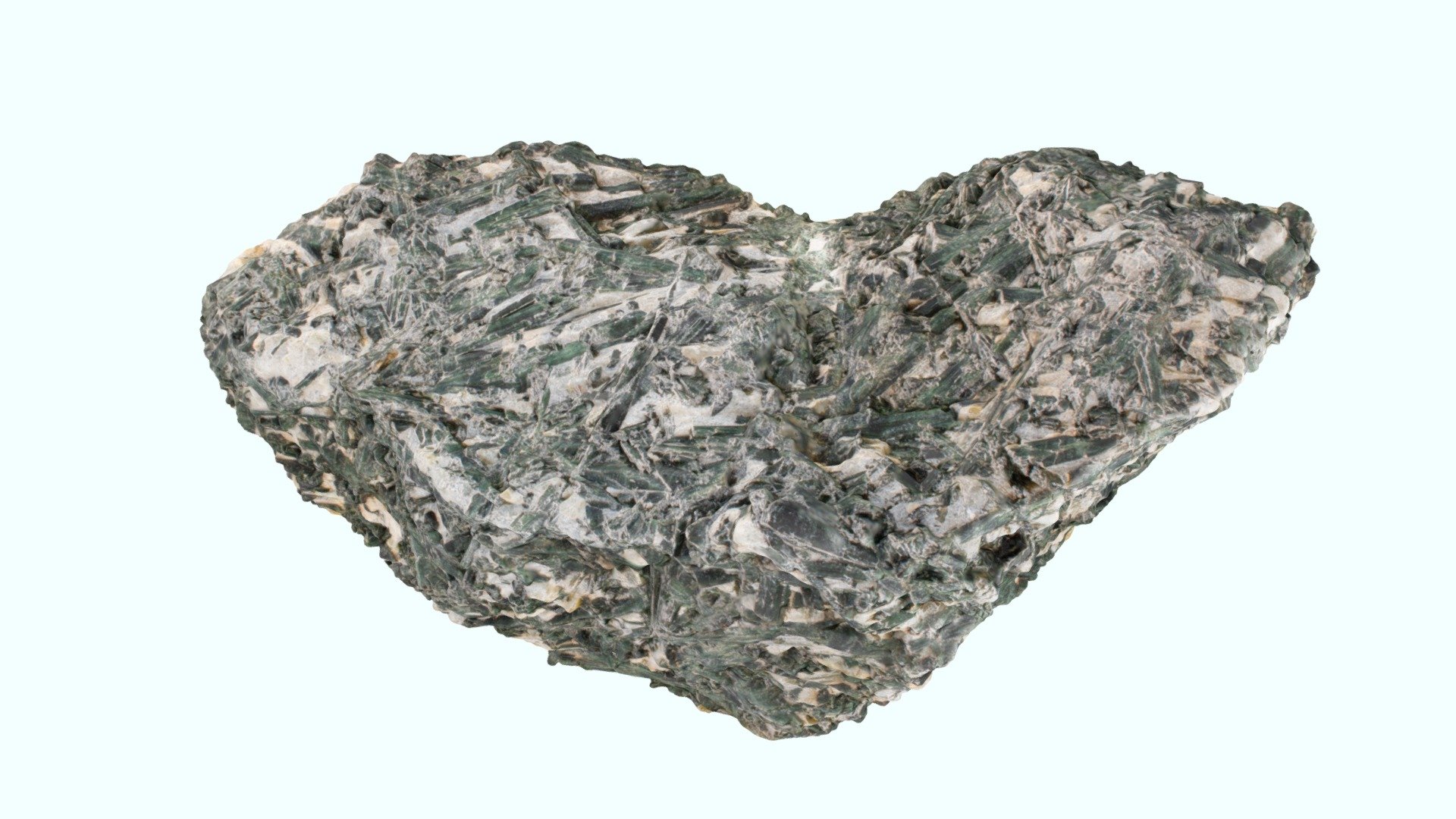 Roche métamorphique riche en actinote - Download Free 3D model by Ecole ...
