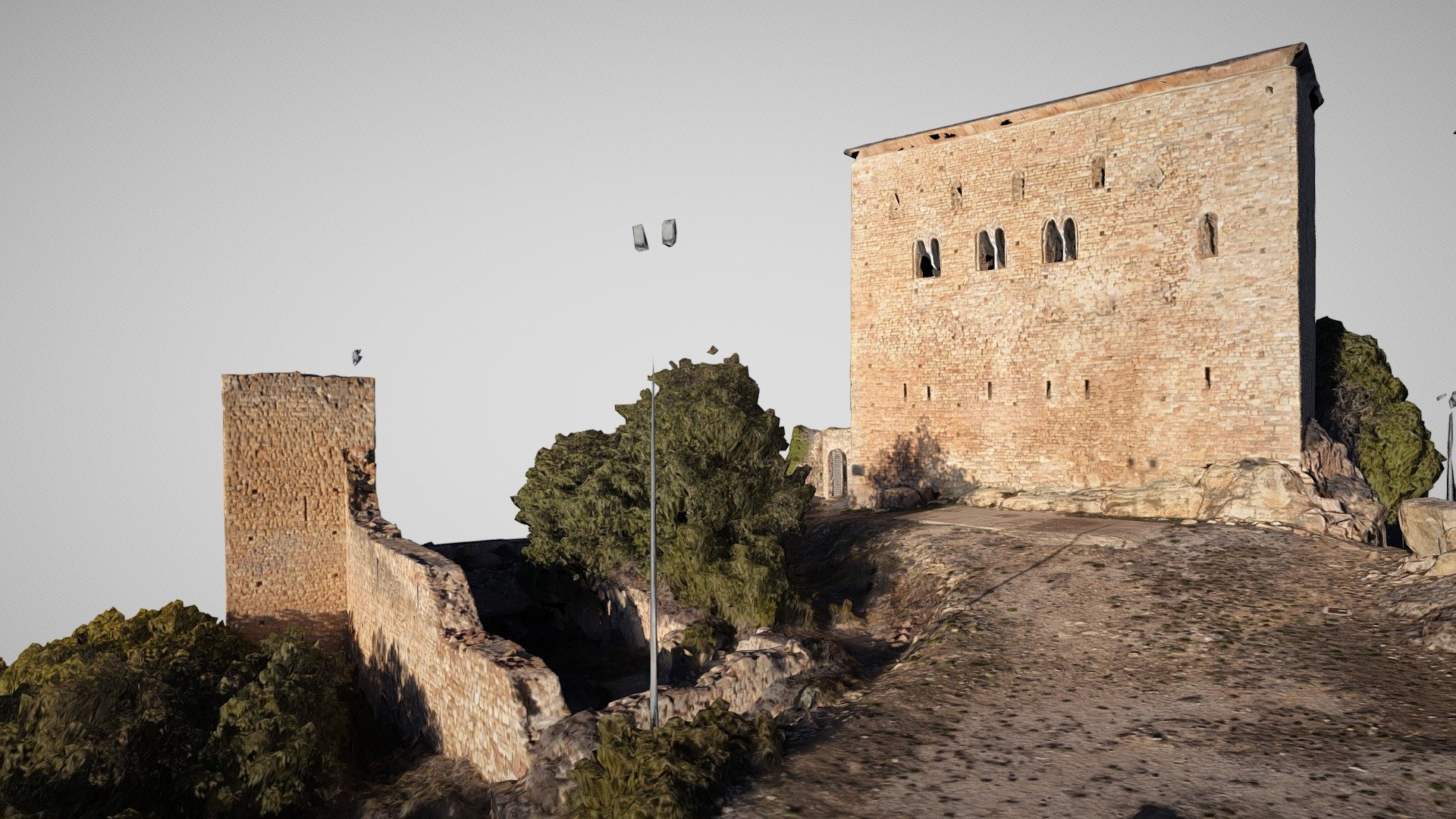 Castell de Llordà - 3D model by cesar de fernARprojects (@cesar ...