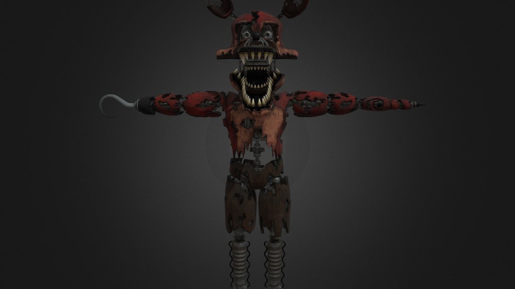 FNAF 4 - A 3D model collection by Alfredo.Salvador - Sketchfab