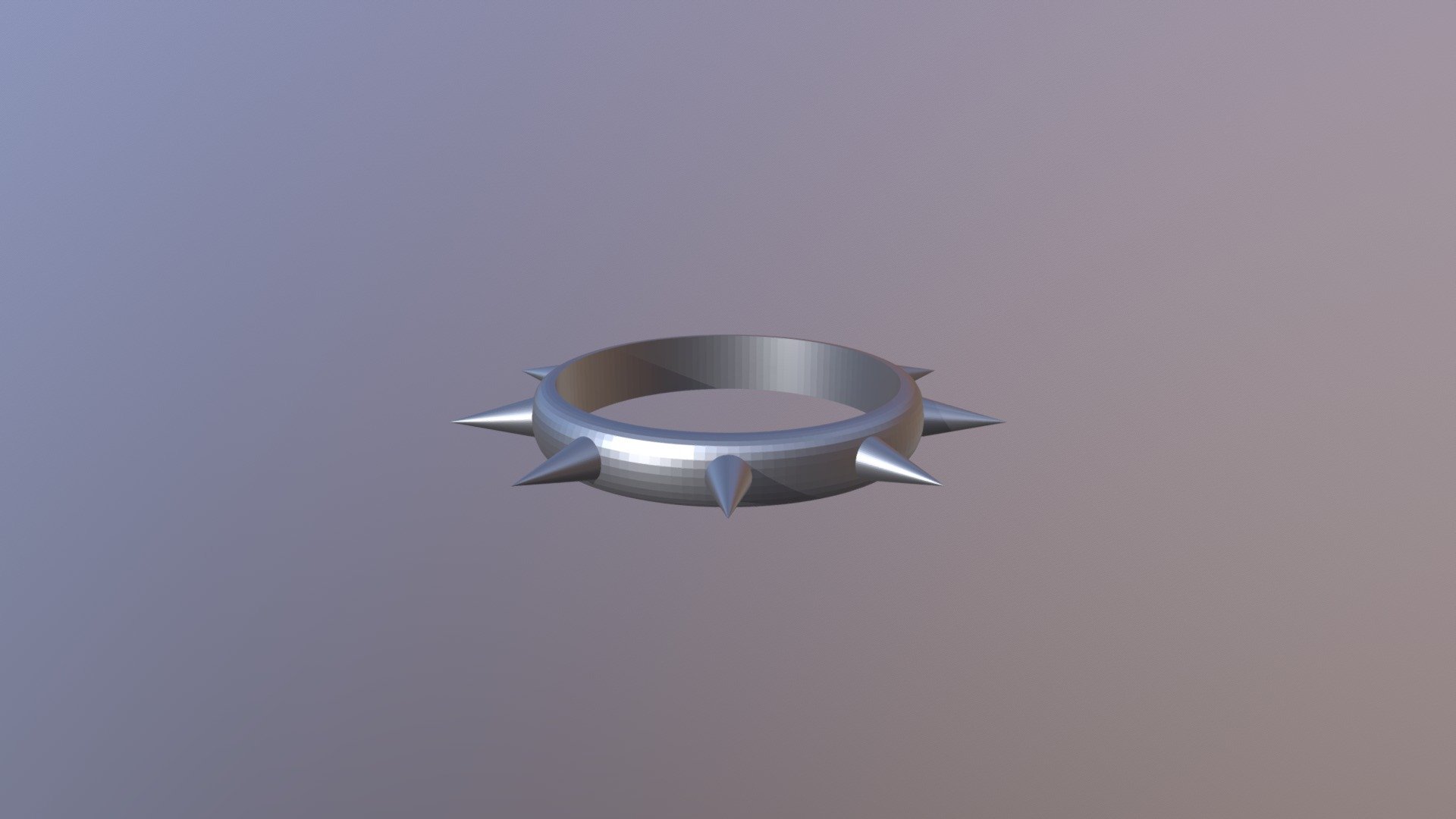Spiked Ring for Arms 2 - 3D model by MrSludge [7174565] - Sketchfab