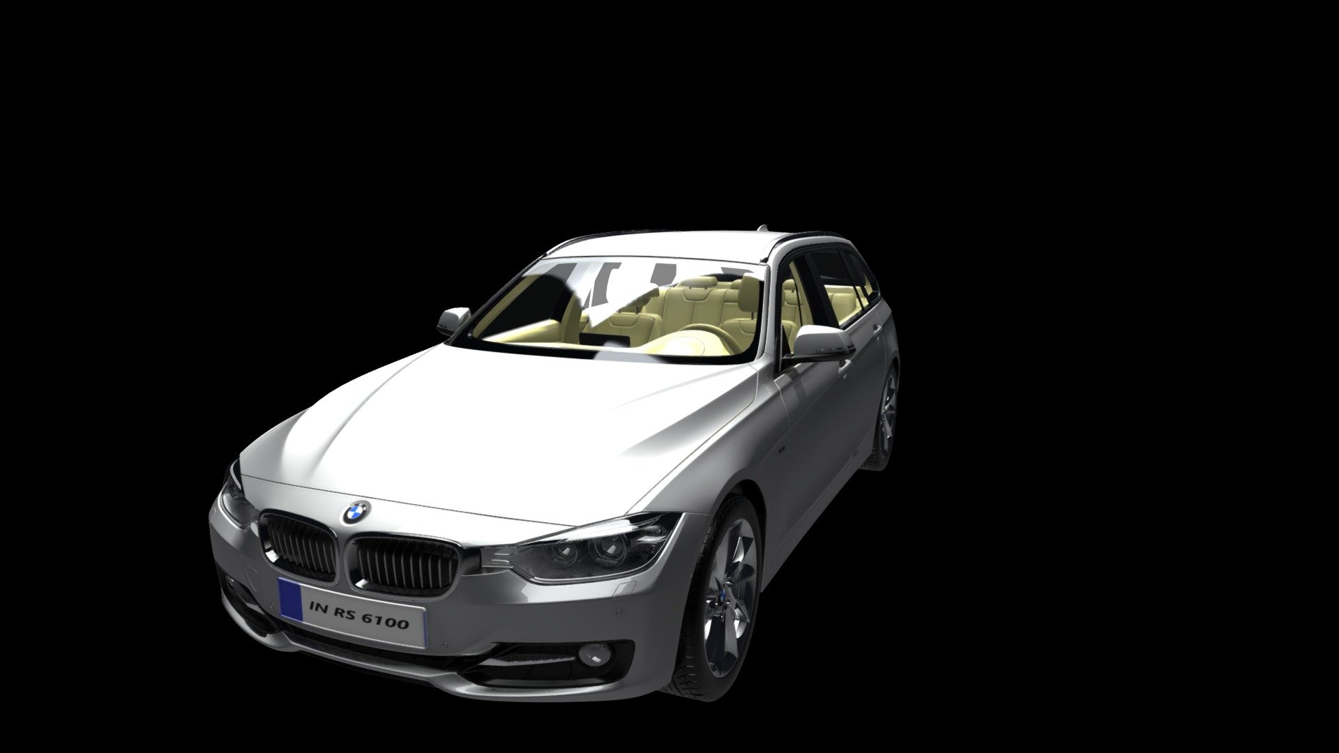 2014 BMW 3 Series (F31) - Download Free 3D model by DisneyCars ...