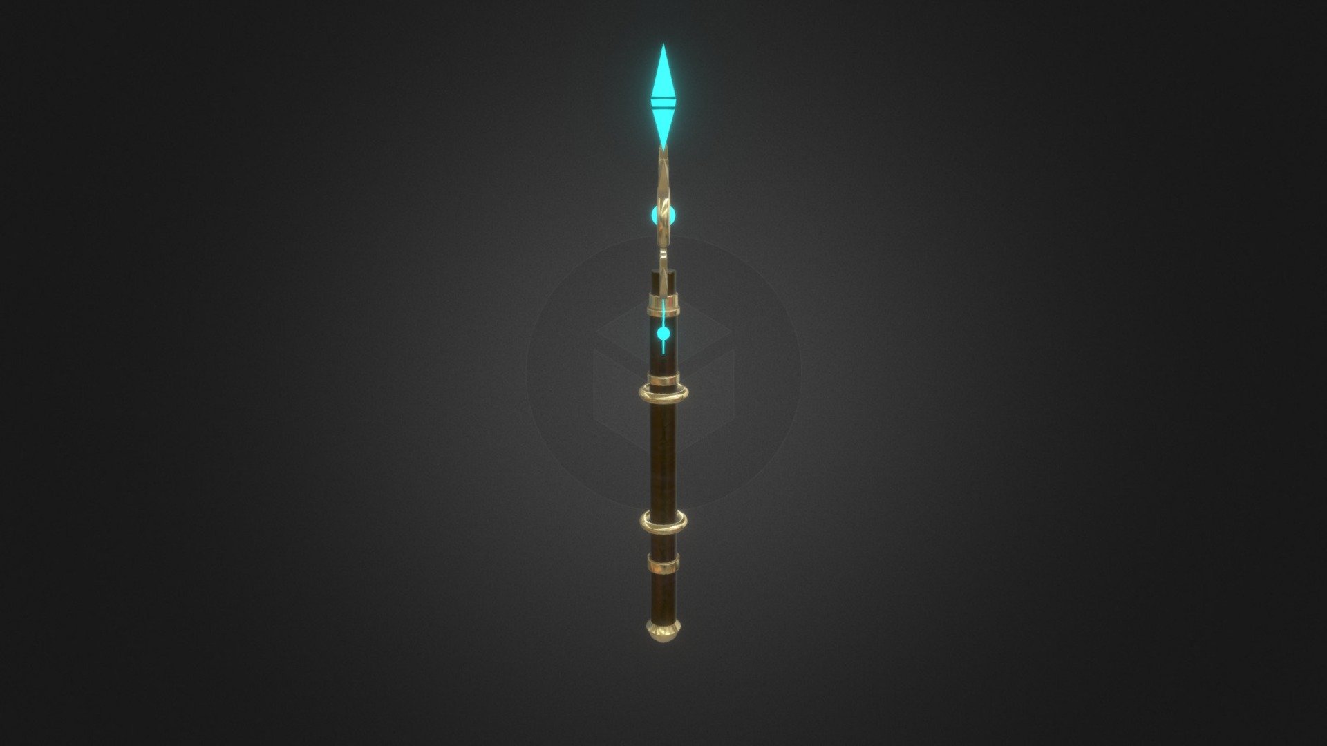 Staff - Download Free 3D model by Marrowgrave [7175289] - Sketchfab