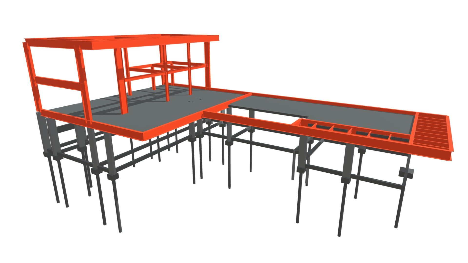 OBRA JAF (COMPLETO) - 3D model by Monvic Engenharia Estrutural ...