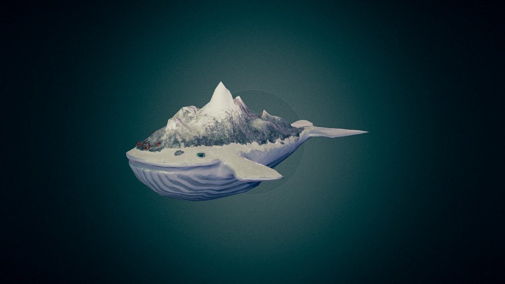 First whale - 3D model by grozamedvedey [71757cf] - Sketchfab
