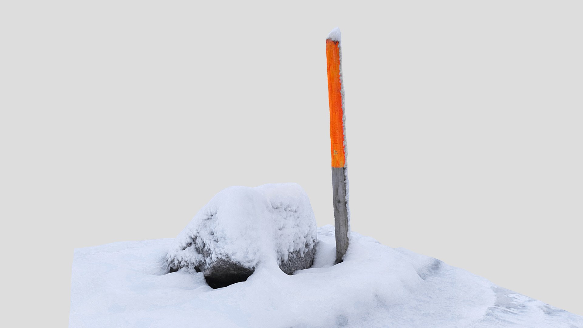 Snow covered sign scan - Download Free 3D model by immerge [7176a23 ...