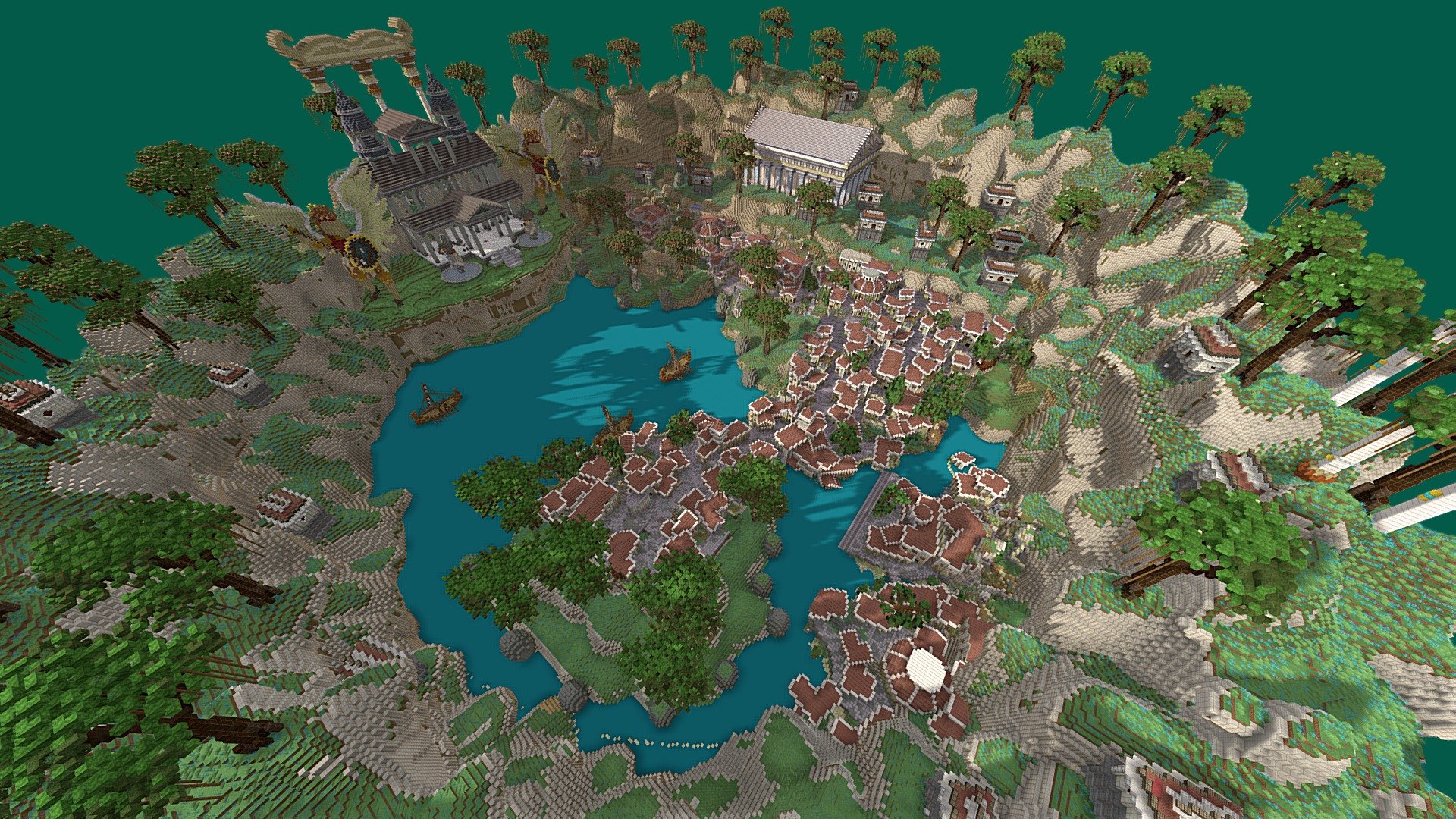 PixelMine | Mythic City - 3D model by PixelMine [7176fc8] - Sketchfab