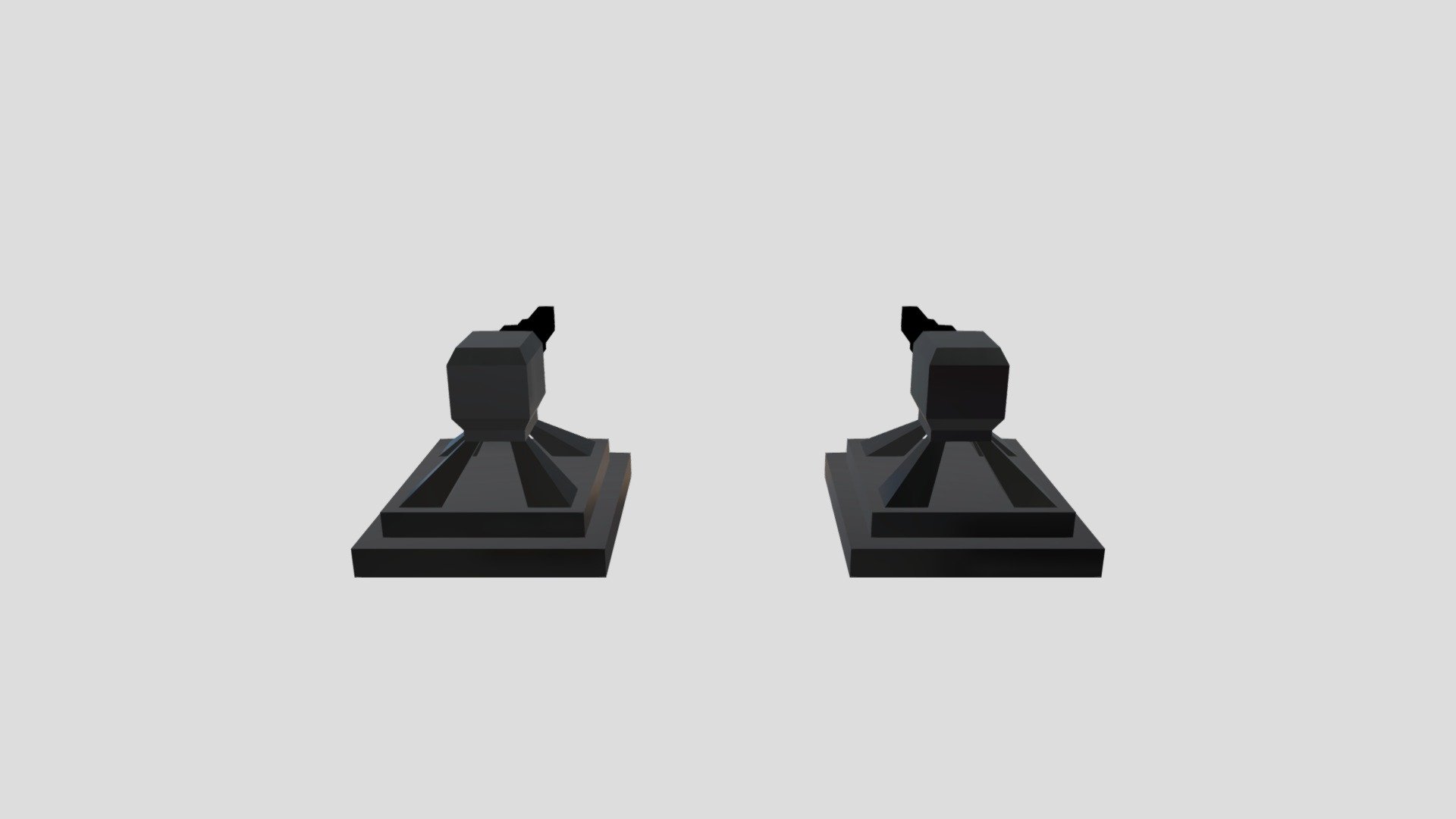 low poly laser gun for blender - Download Free 3D model by james ...