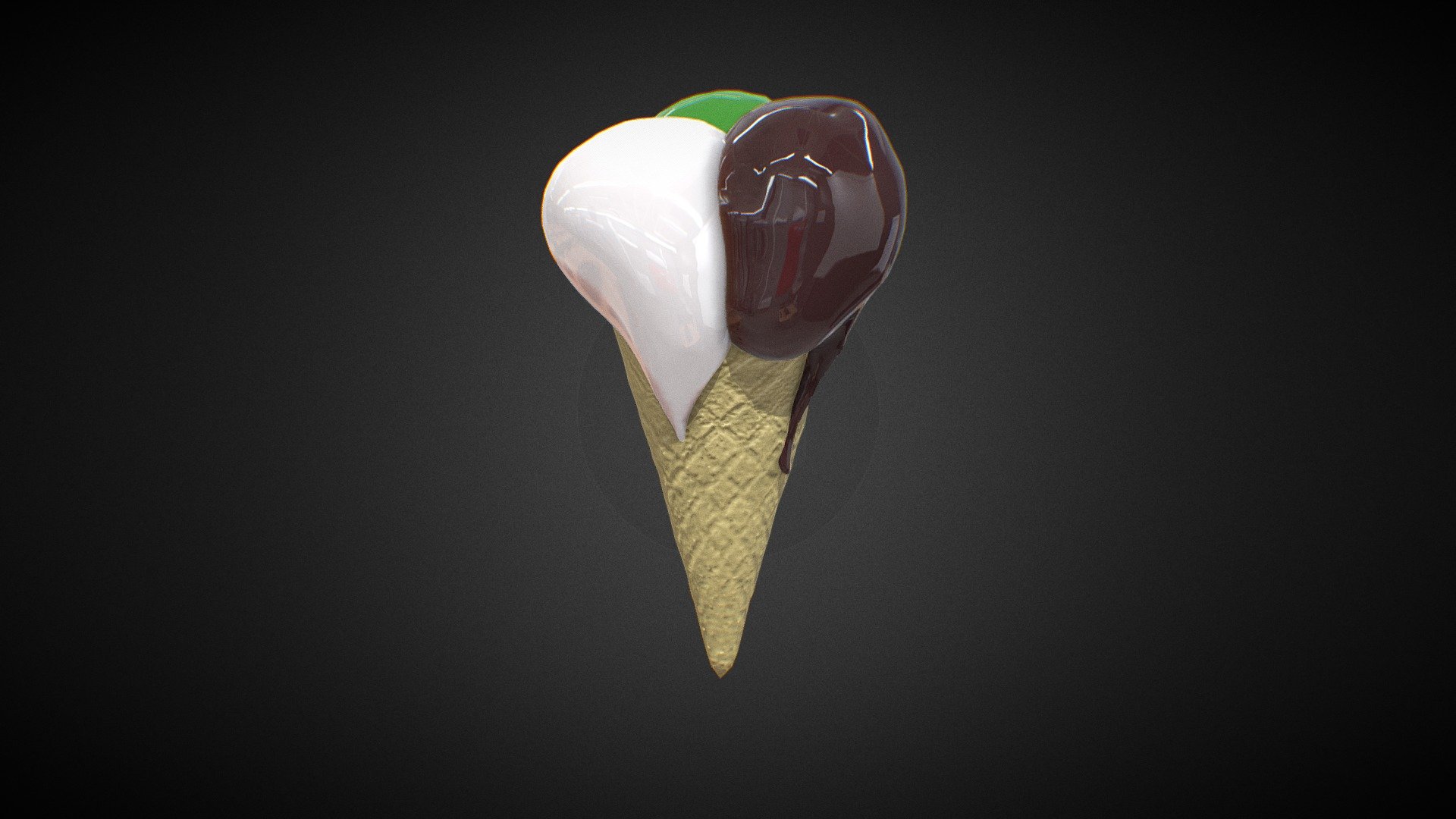 Cono Gelato Lores - Download Free 3D model by tonyrenzulli [7177d1c ...