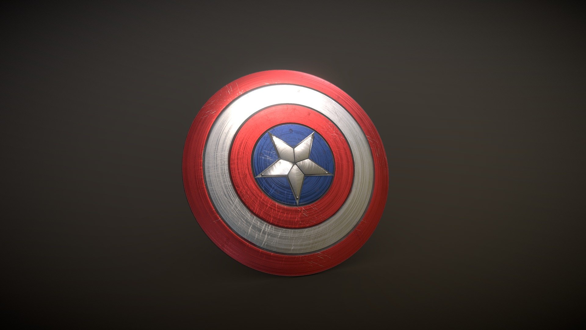 Cap Shield - 3D model by corey-access [7177d95] - Sketchfab