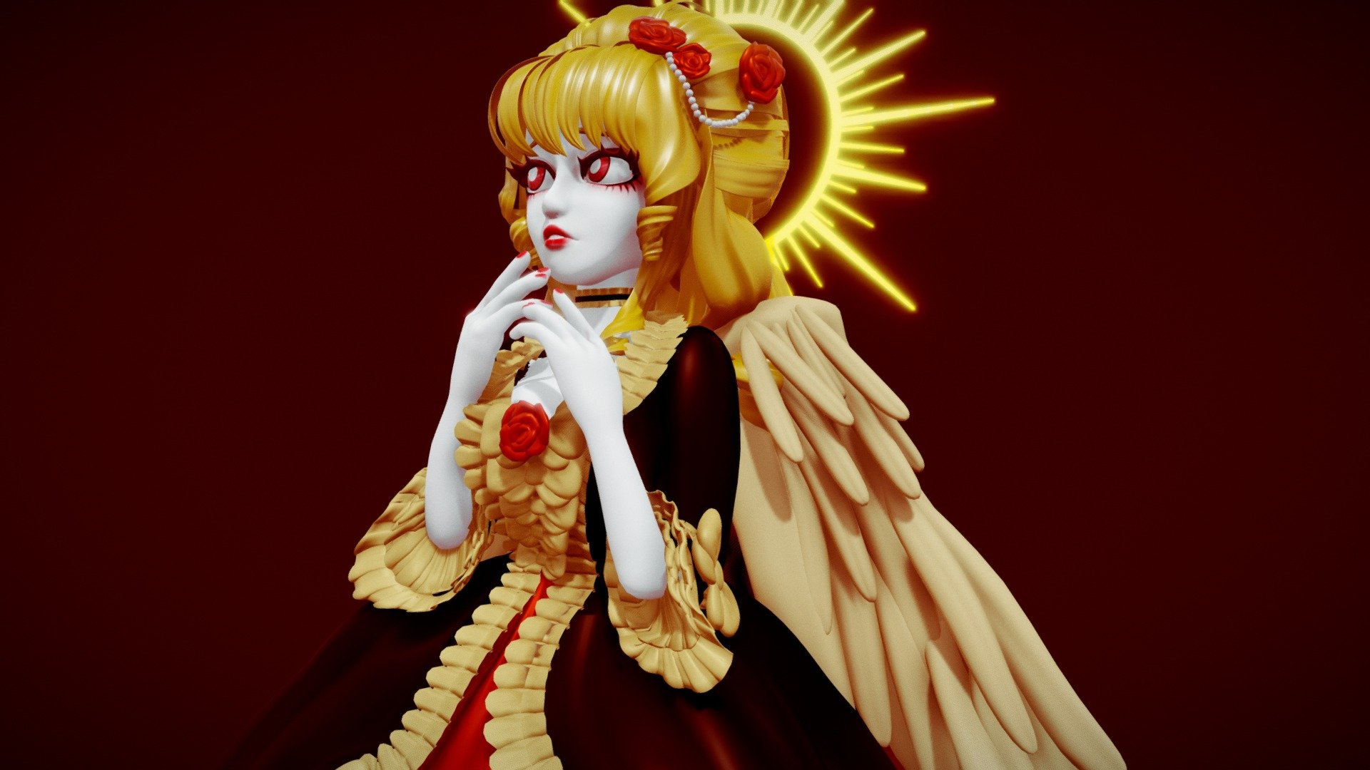 mercy [sculpt] - 3D model by drasi [717856a] - Sketchfab