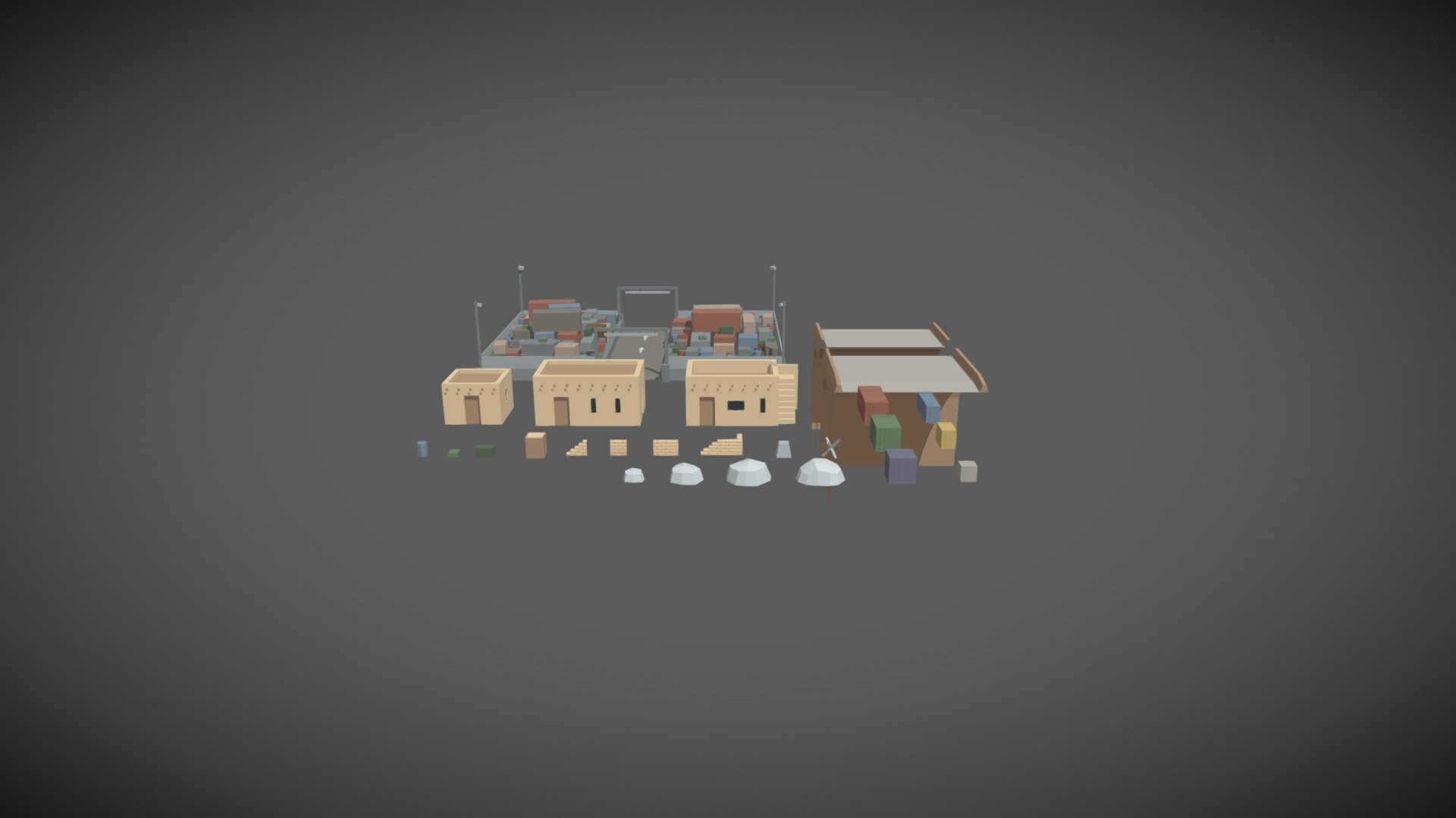 RTS | Props - 3D model by ghostrifter [7178d09] - Sketchfab