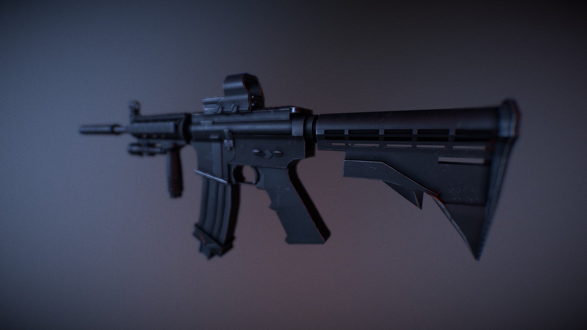 M4A1 with silencer - 3D model by hirsebrei [7179033] - Sketchfab