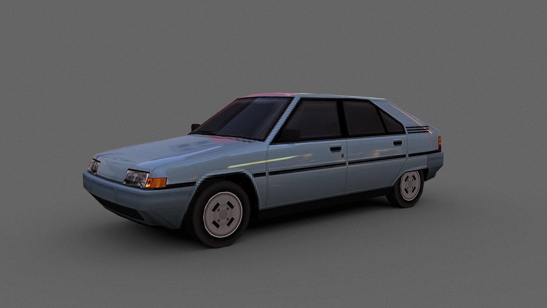 PSX Citroen BX - 3D model by RYO (@ryosukeredsun) [71797af] - Sketchfab