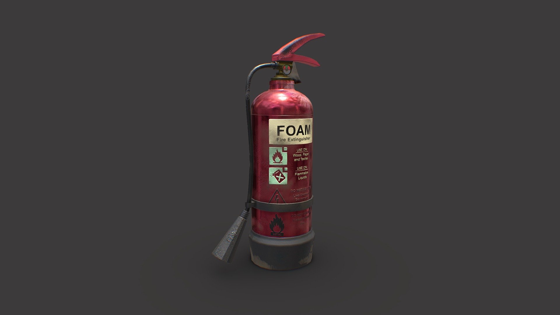Abandoned Fire Extinguisher - 3D model by Maxwell Walton ...