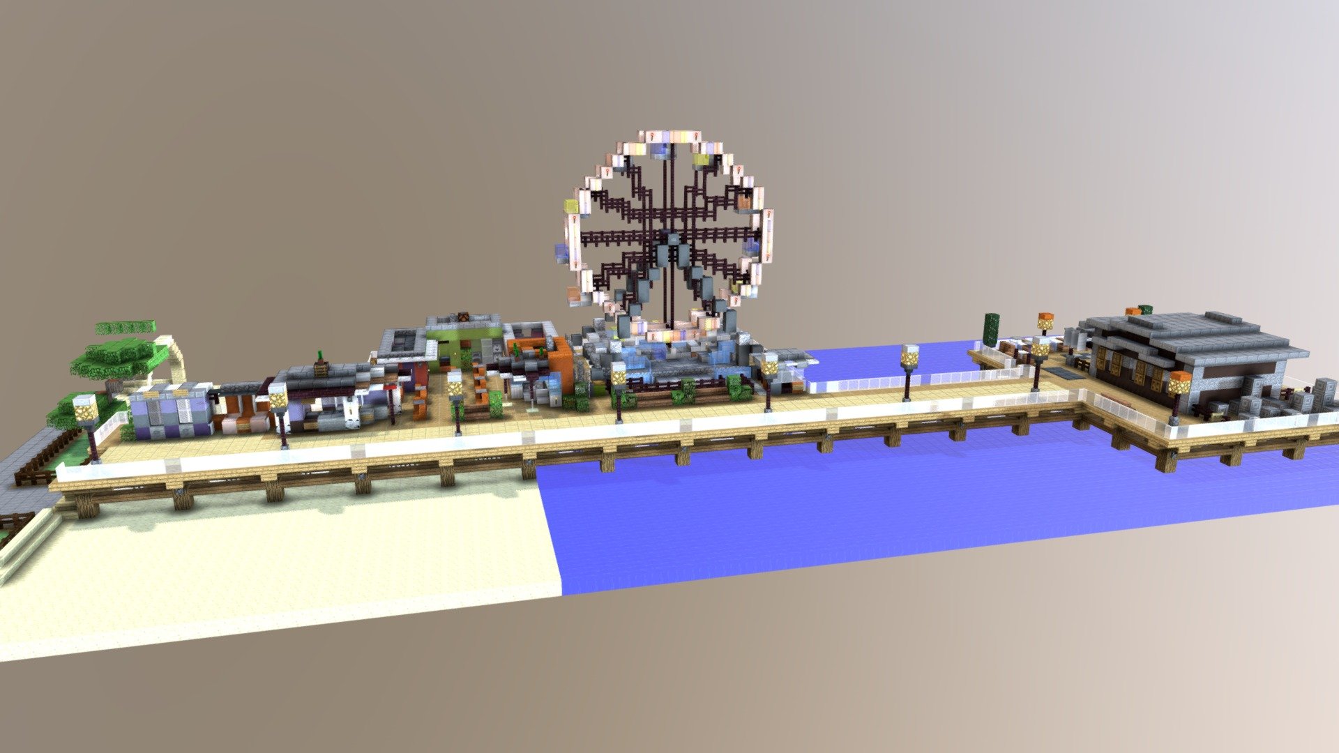 Stevens Bay Jetty - 3D model by antstephen [7179b20] - Sketchfab