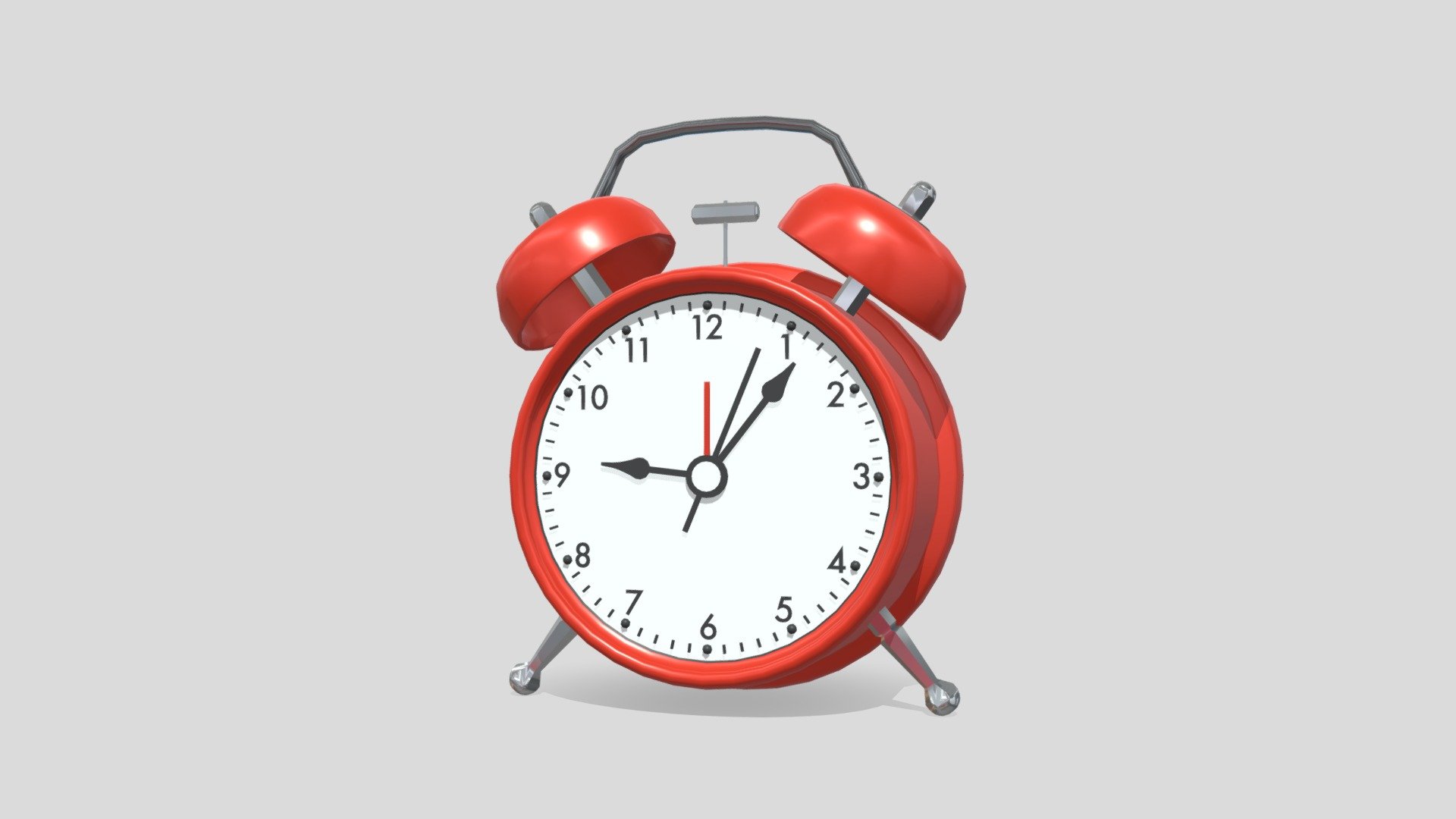 alarm clock - 3D model by ep-3d [717a657] - Sketchfab