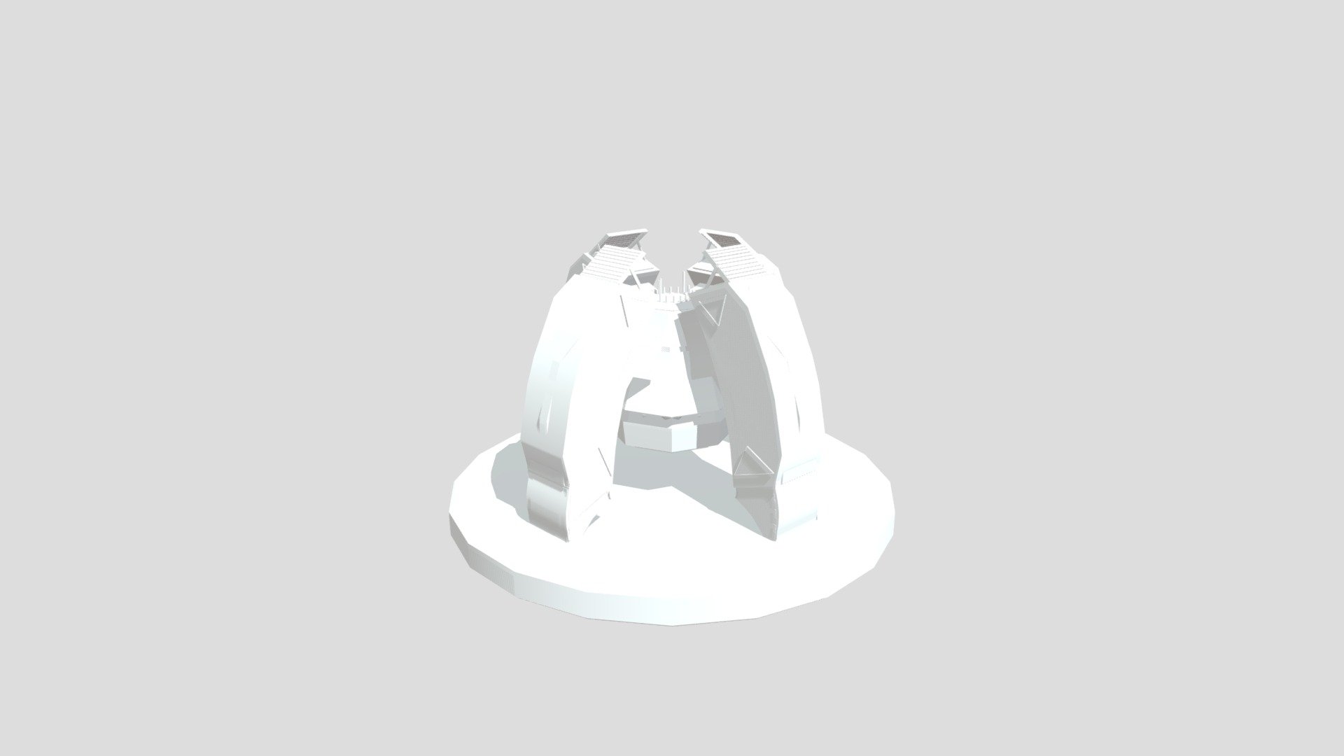 3D Spaceship (First 3D College Project) - 3D model by TheGeekyboi88 ...