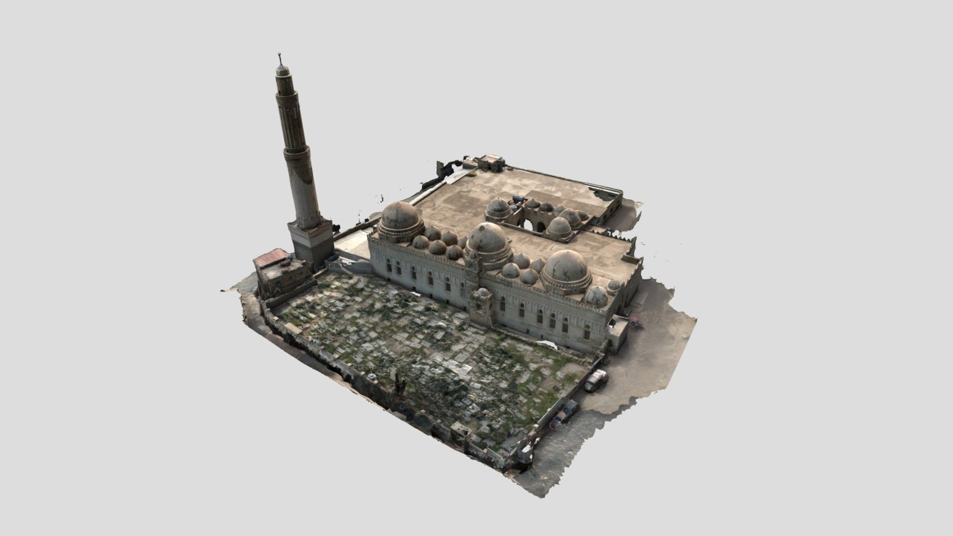 Al- Muzafar Mosque - 3D model by amin_hossin [717ae73] - Sketchfab