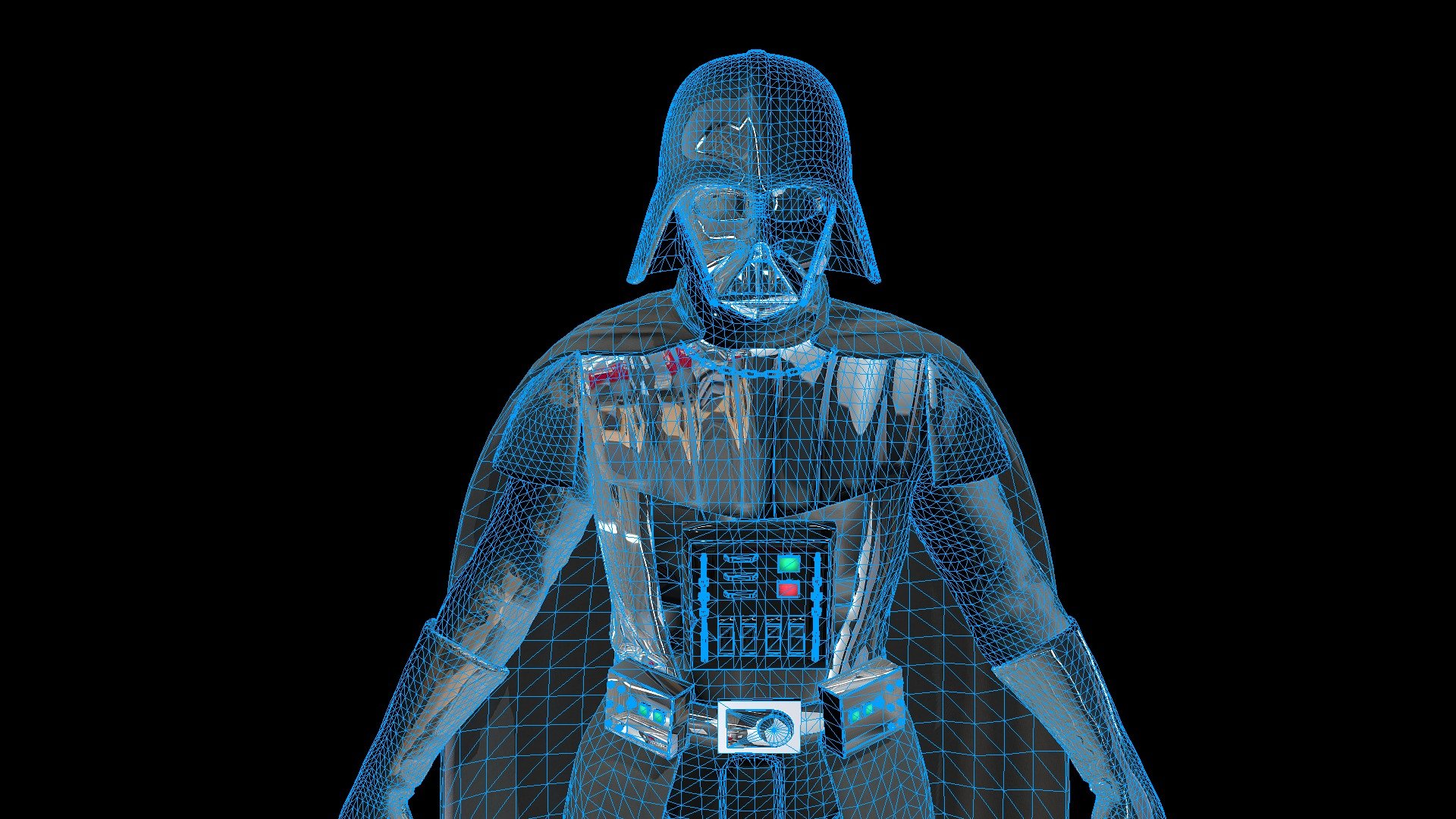 Darth Vader - Download Free 3D model by None (@cyberdan) [717bfe5 ...