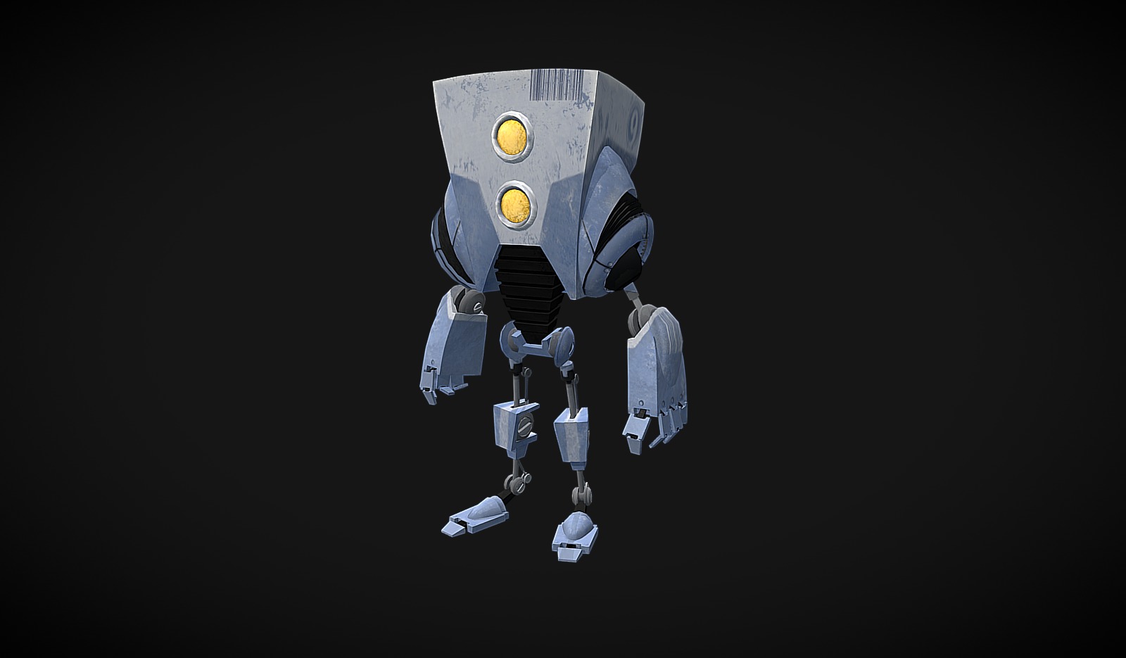 Creaturebox Robot - 3D model by danielkiss [717c601] - Sketchfab