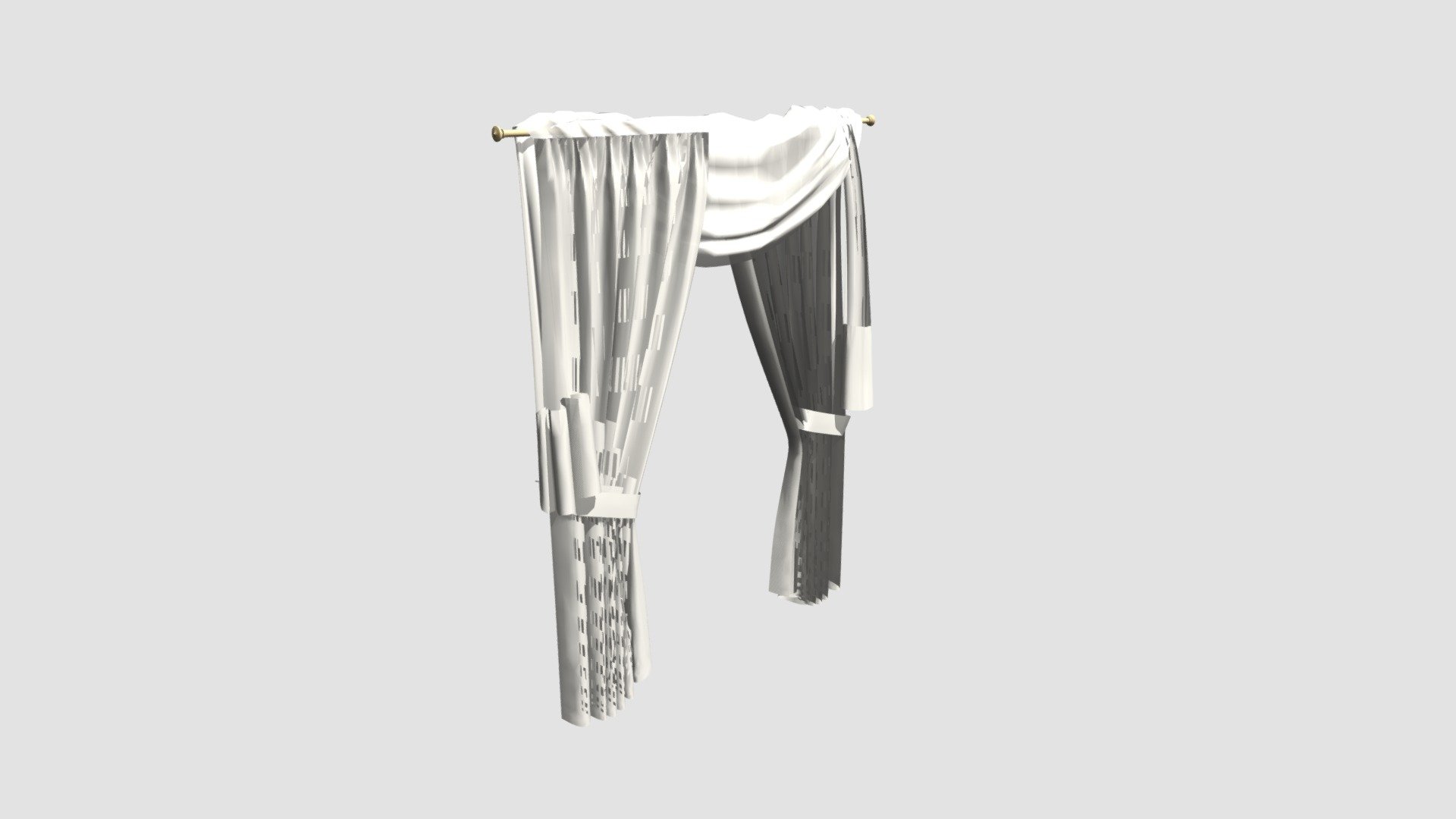 curtain - Buy Royalty Free 3D model by Evermotion [717cf1c] - Sketchfab ...